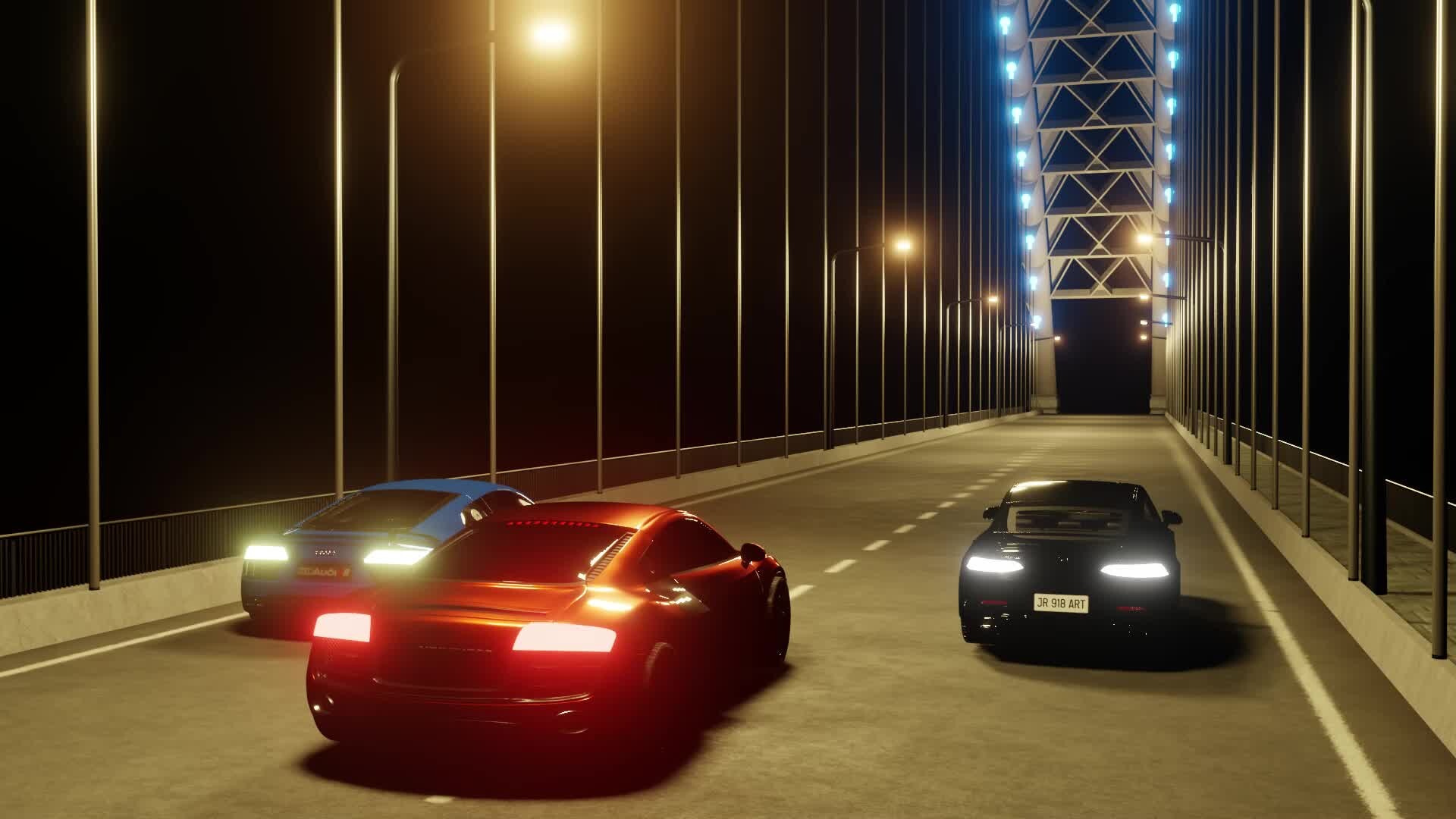 ArtStation - Car Racing 3D Cinematic Video