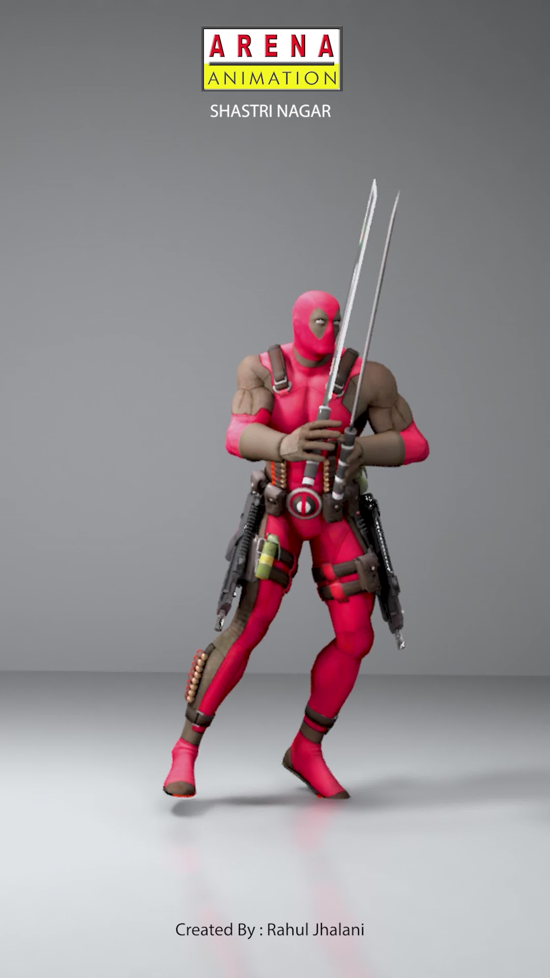 ArtStation - Deadpool Character Animation