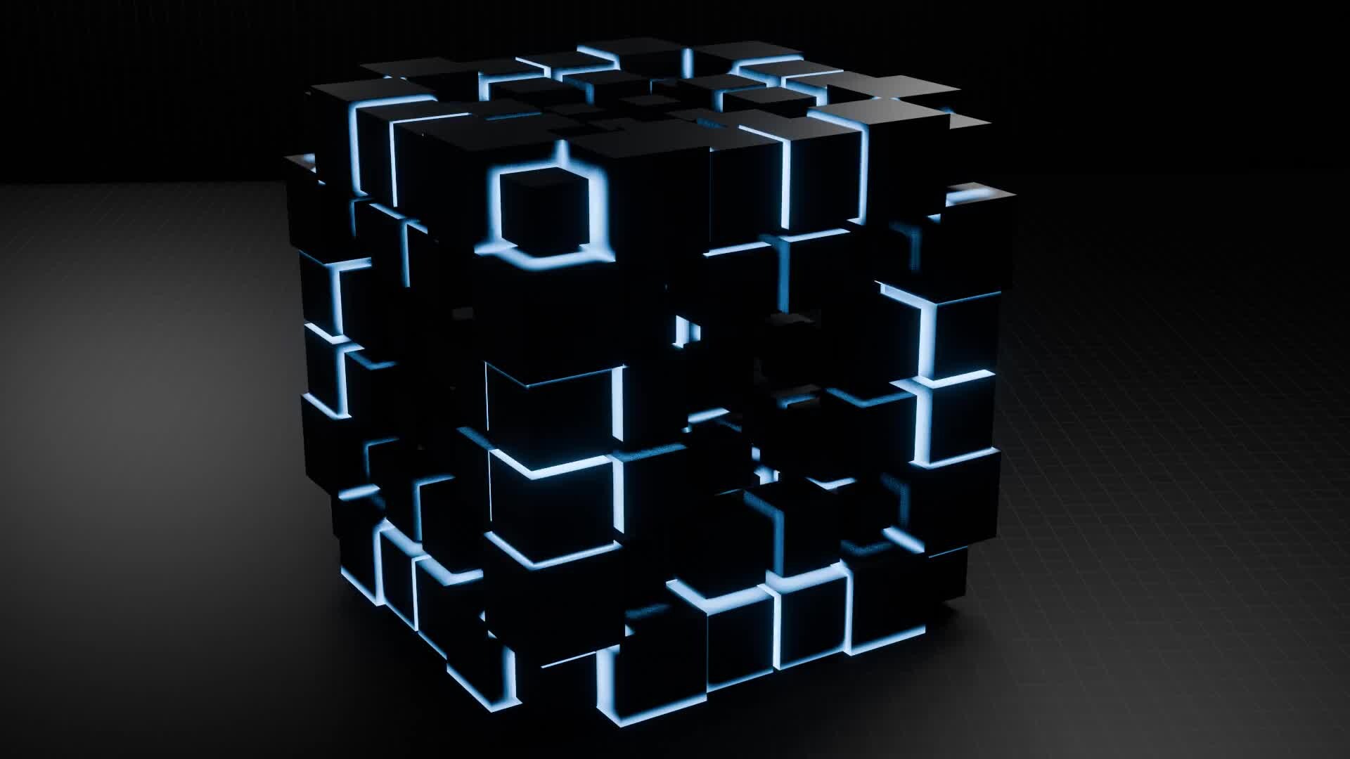 ArtStation - Neon Cube