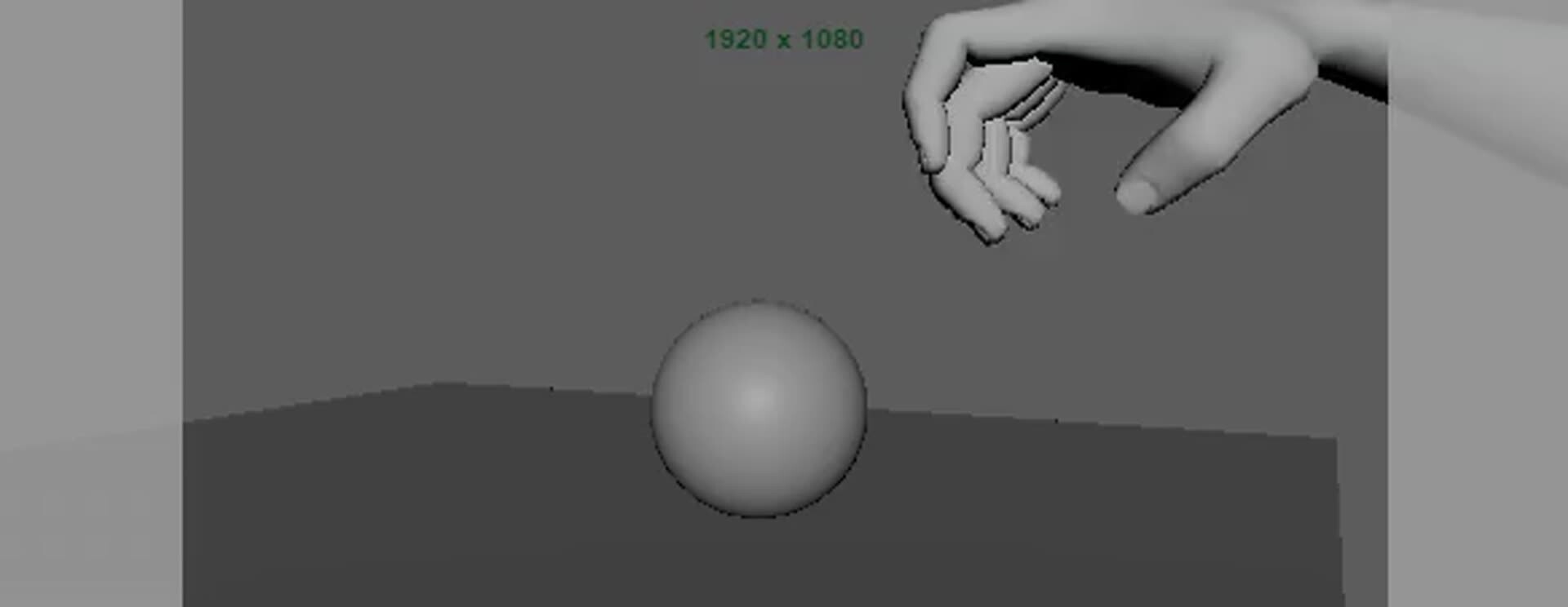 ArtStation - 3D Hand and Iron Ball Animation