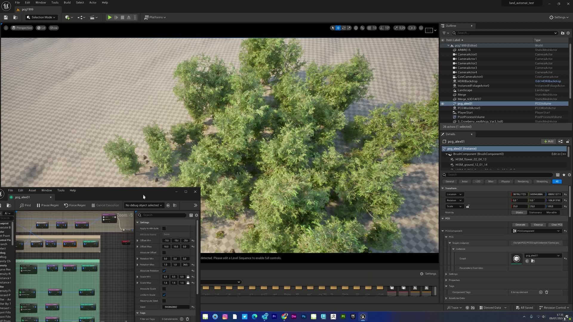 ArtStation - Procedural PCG / Unreal Engine 5.4