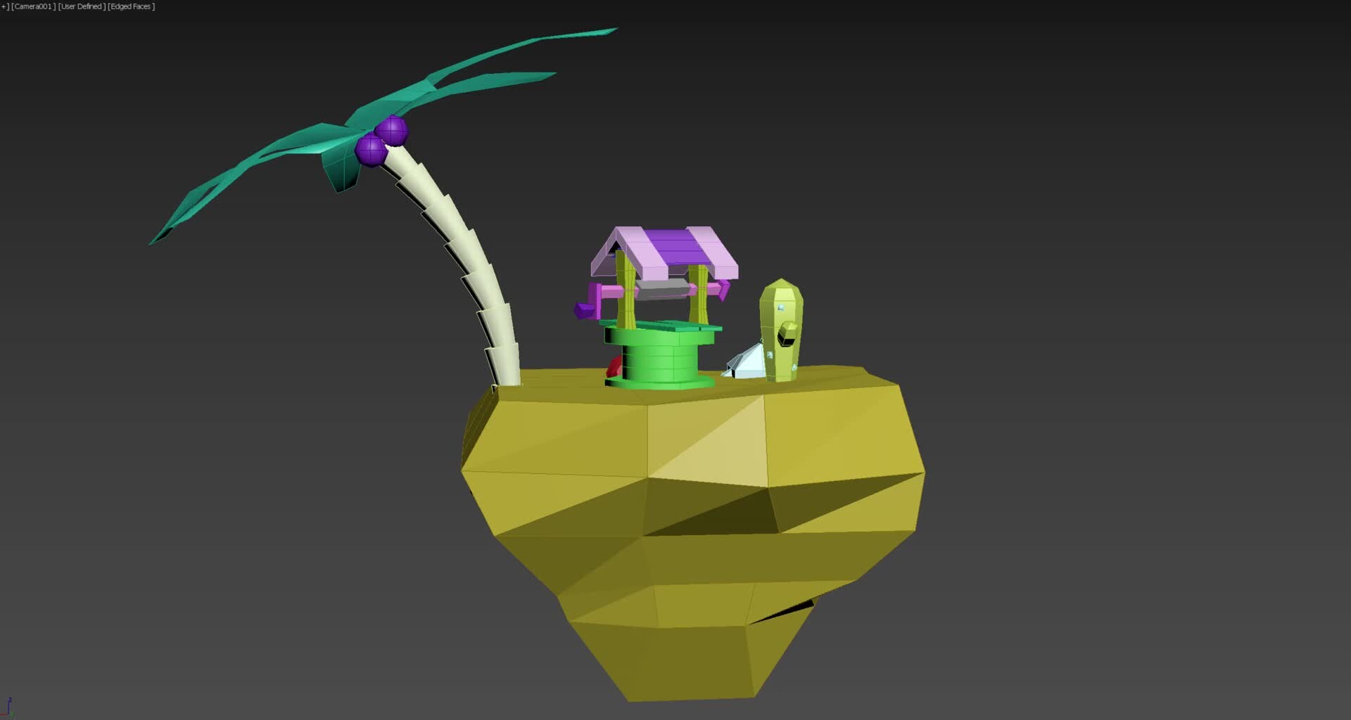 ArtStation - Low Poly Island