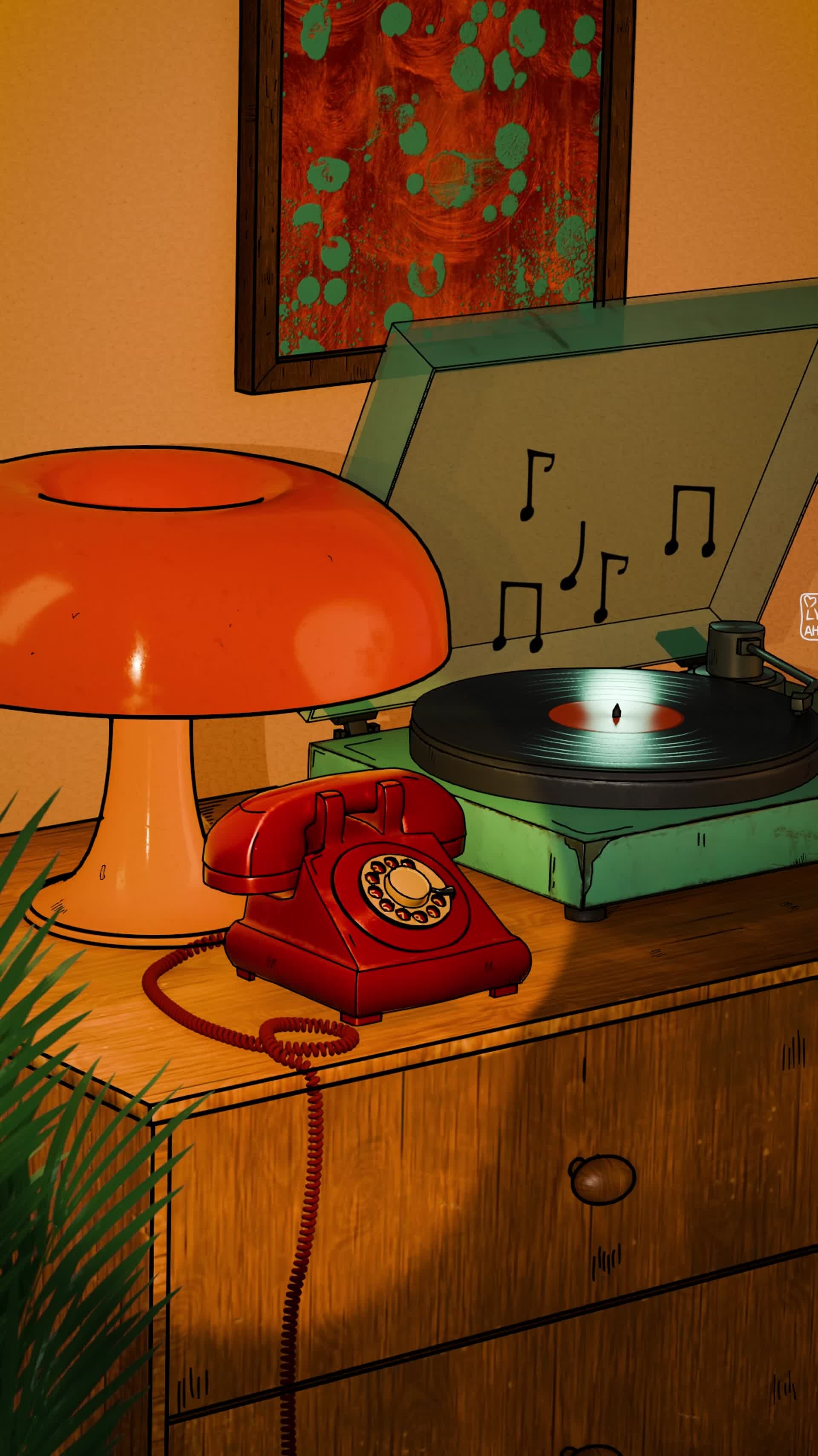 ArtStation - Retro Room