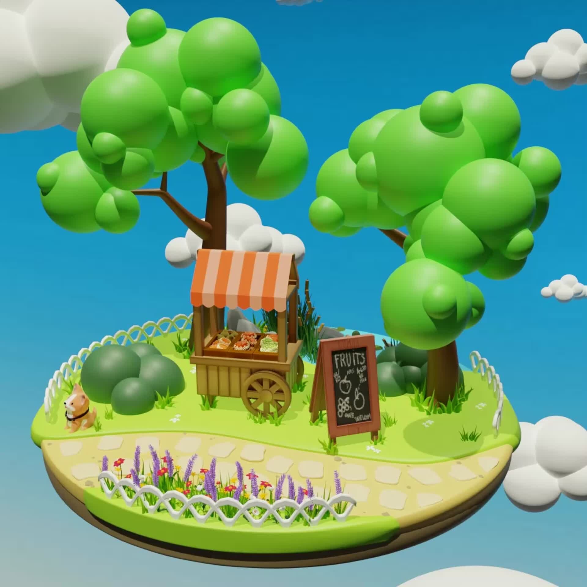Laura Mayeux - CUTE AND STYLIZED DIORAMA