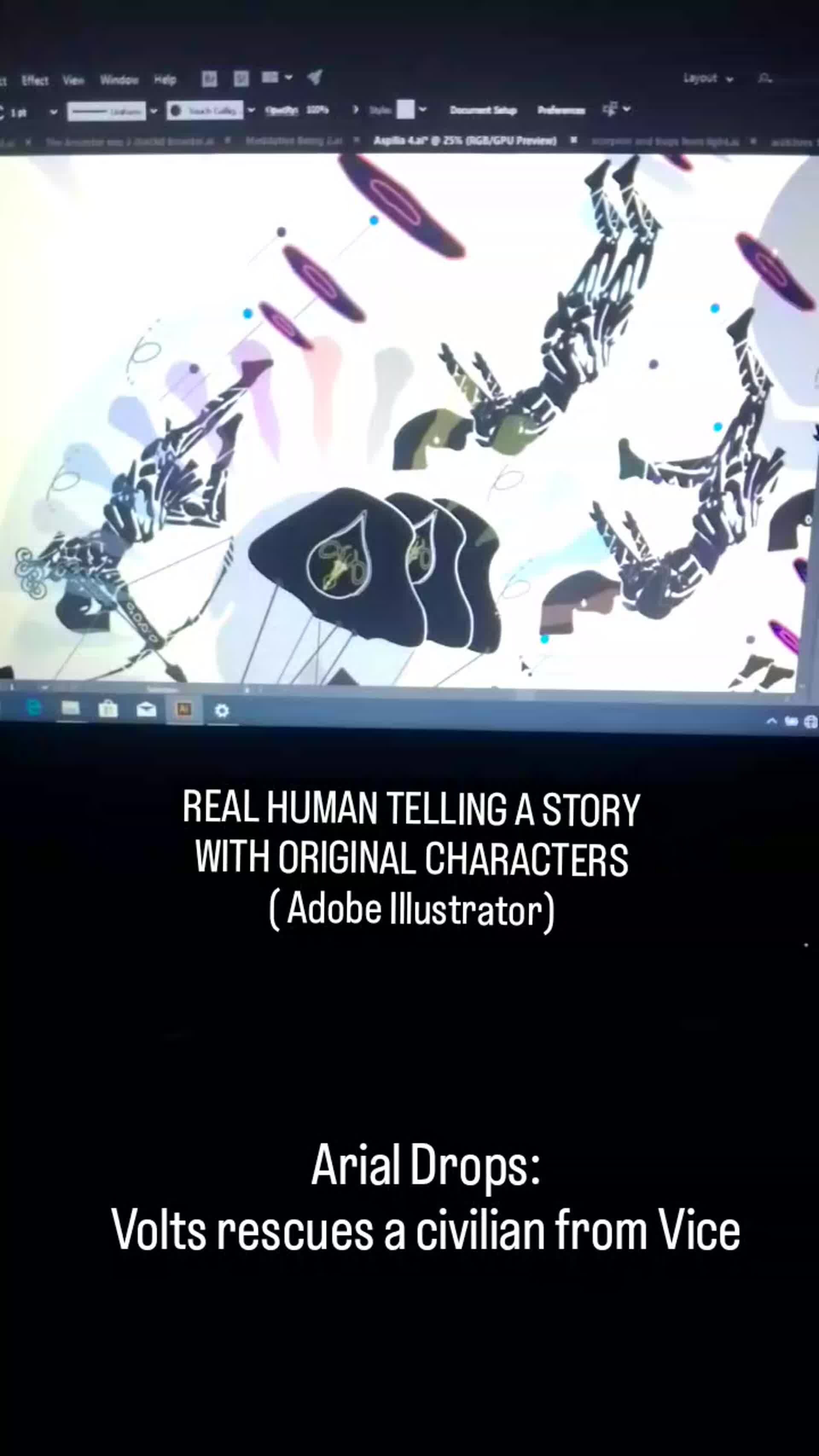 ArtStation - Vices and Volts : Arial Drops