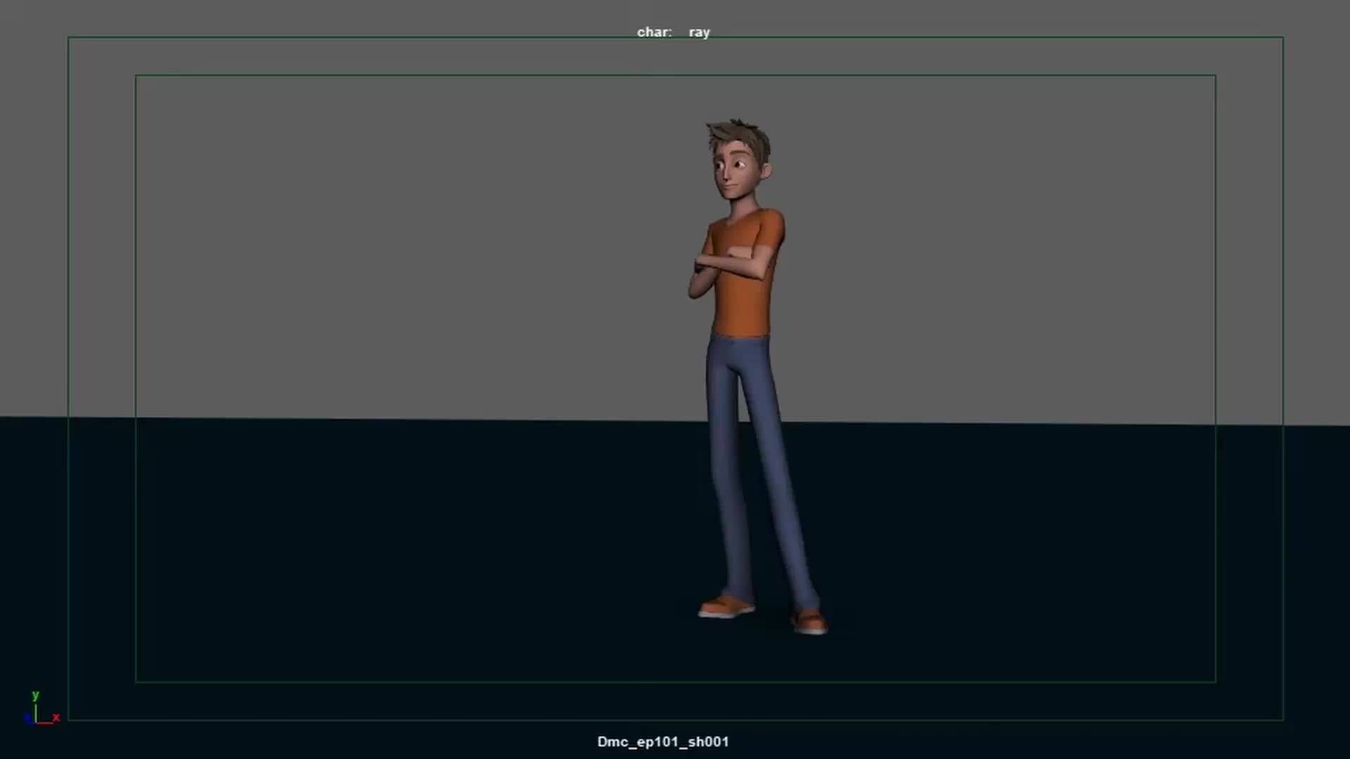 ArtStation - character pointing Animation
