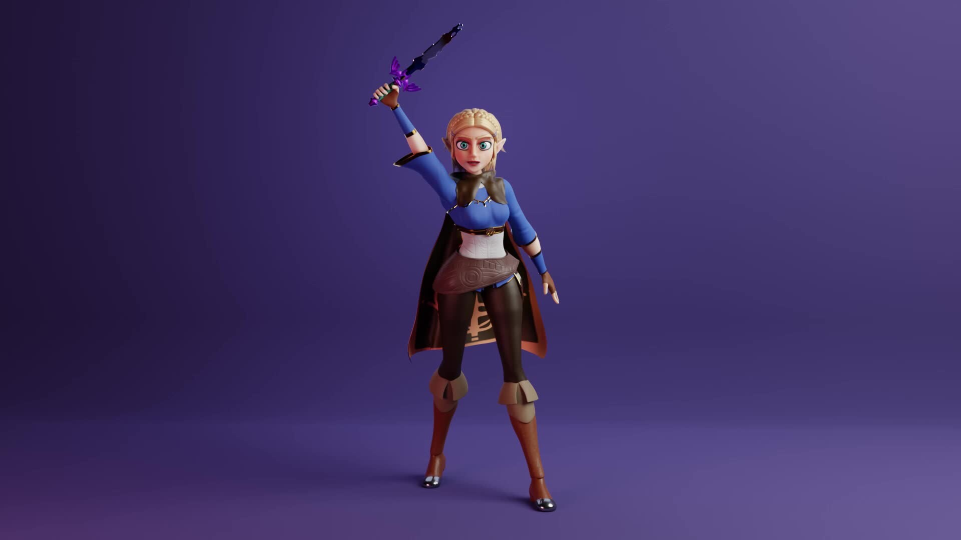 ArtStation - Princess Zelda from Legend of Zelda