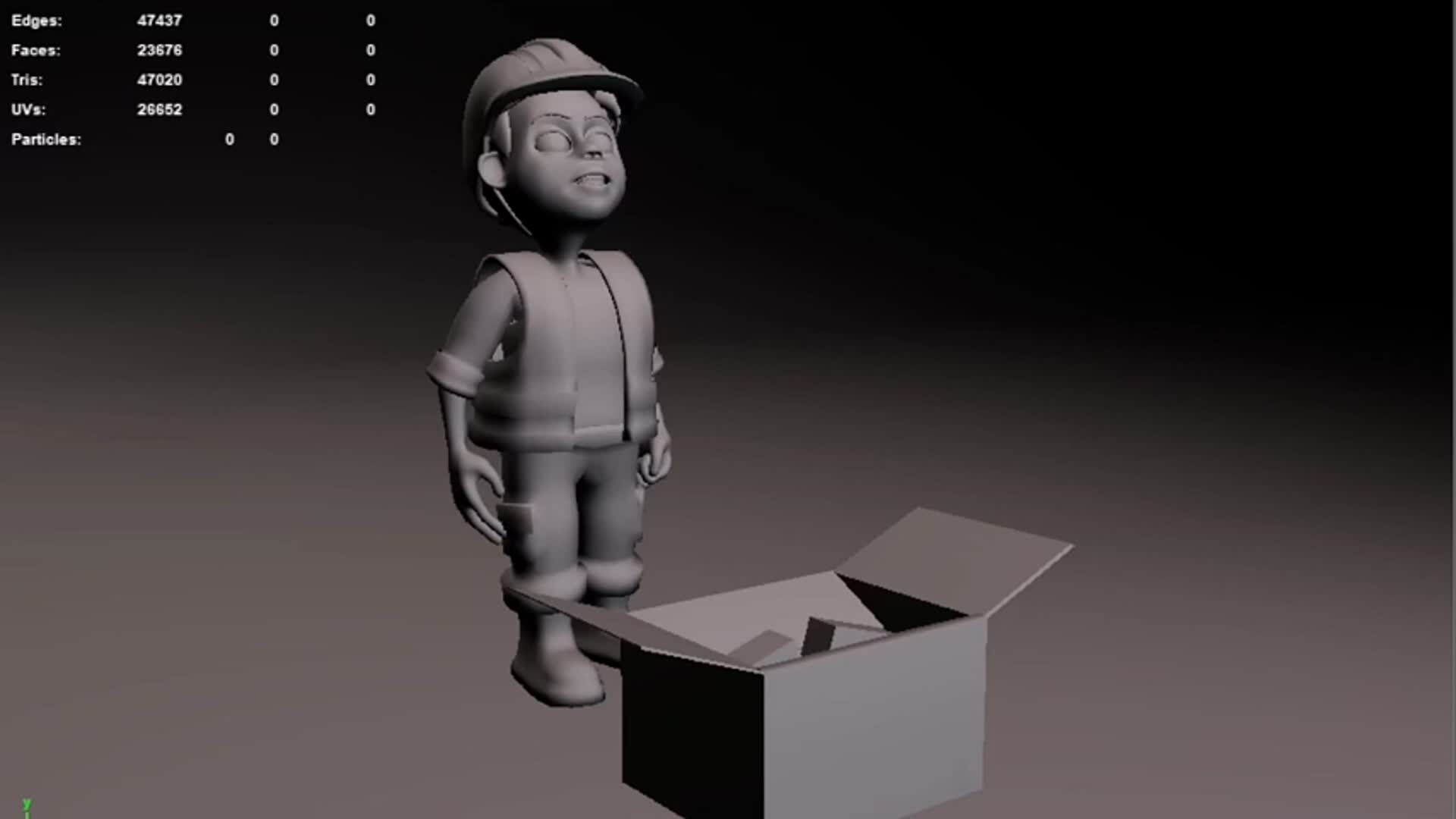 ArtStation - Box Carry animation