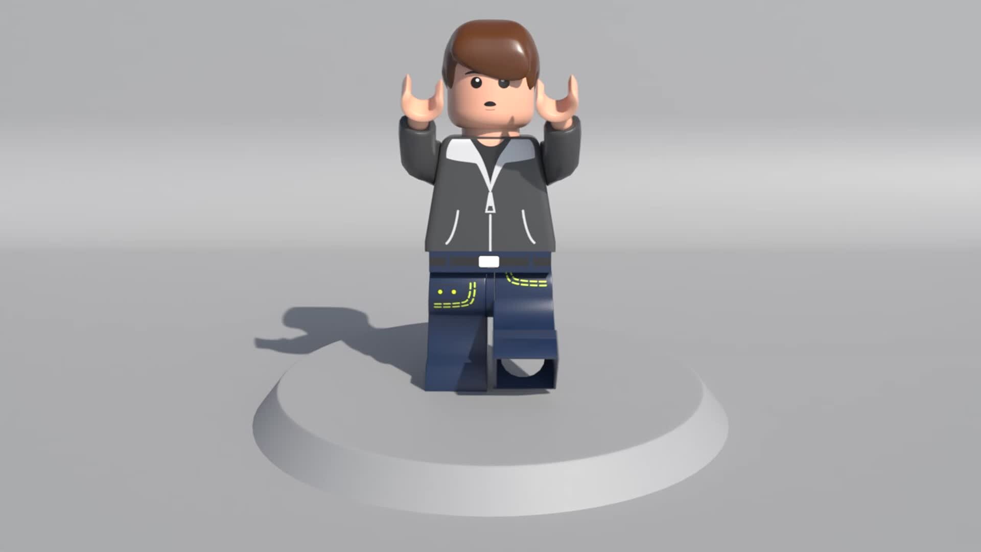 ArtStation - Dean Dobbs Lego Character Model