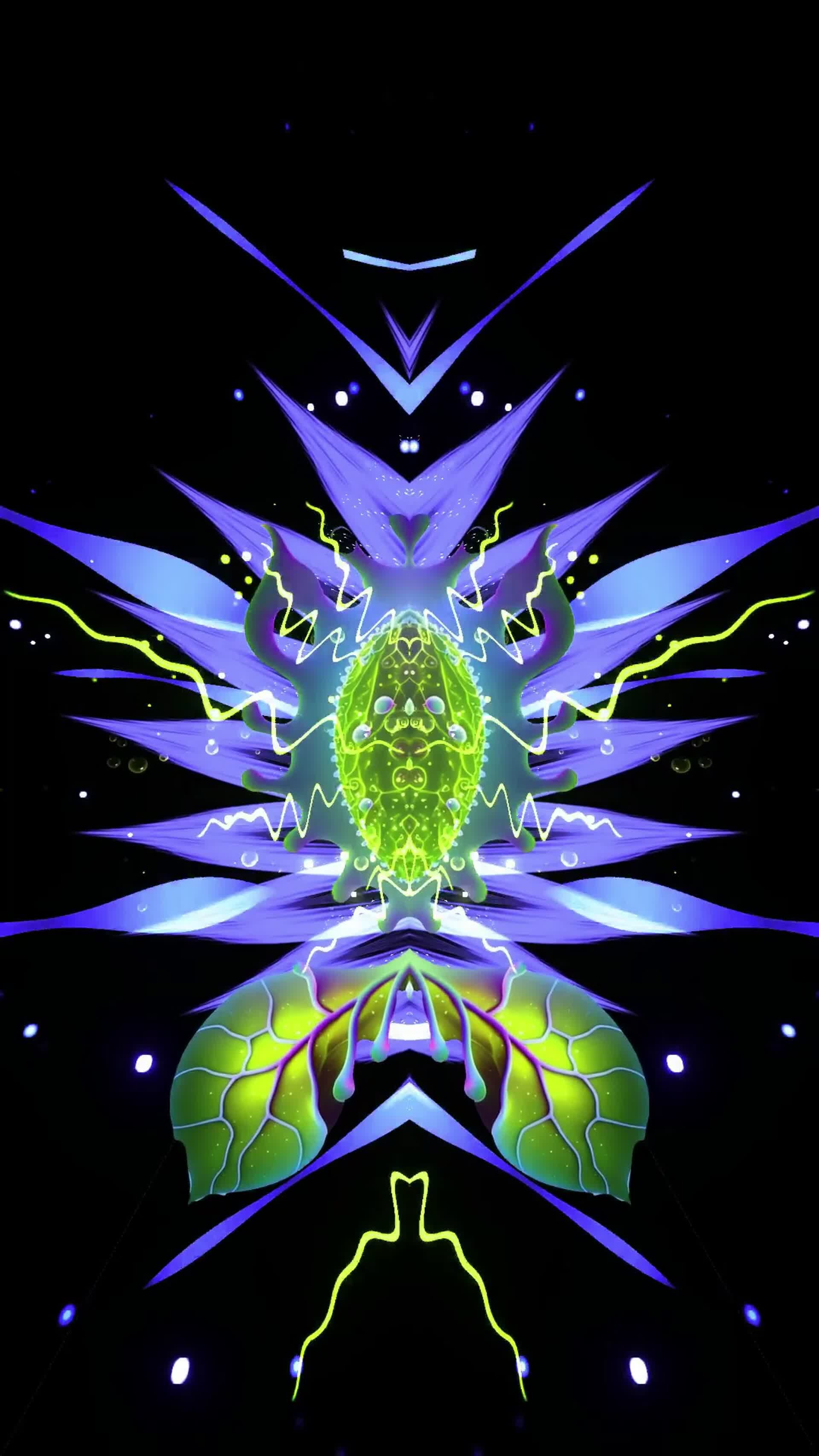 ArtStation - Electric Alien Plant