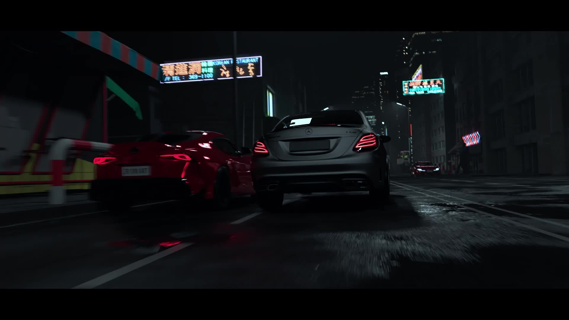 ArtStation - Car Chase Animation