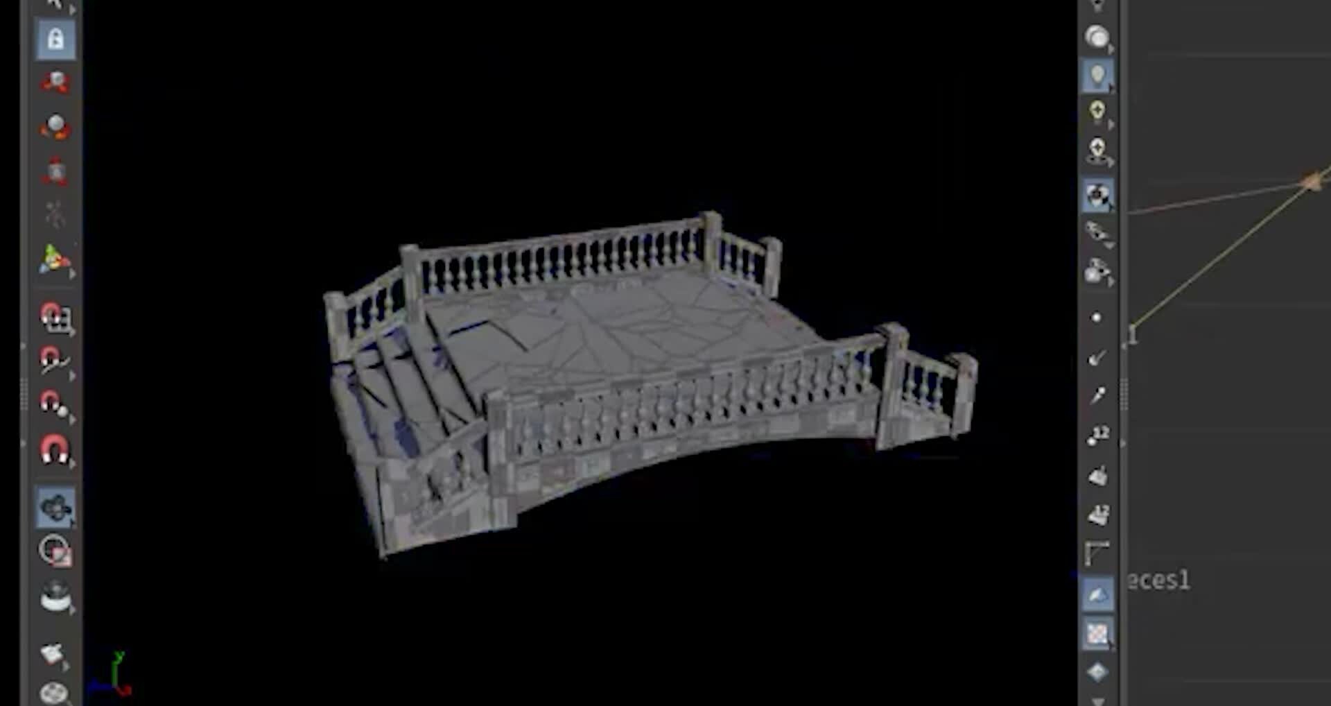 ArtStation - Bridge collapse trials via houdini