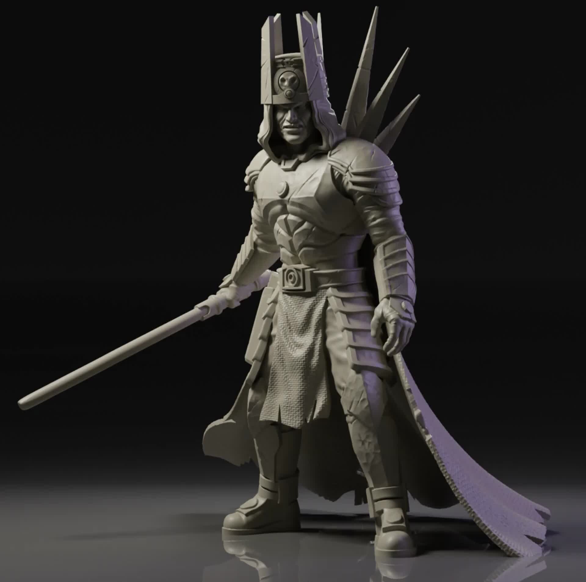 ArtStation - My next work is 3d sculpting. Lord Freedon Nadd - Star Wars.