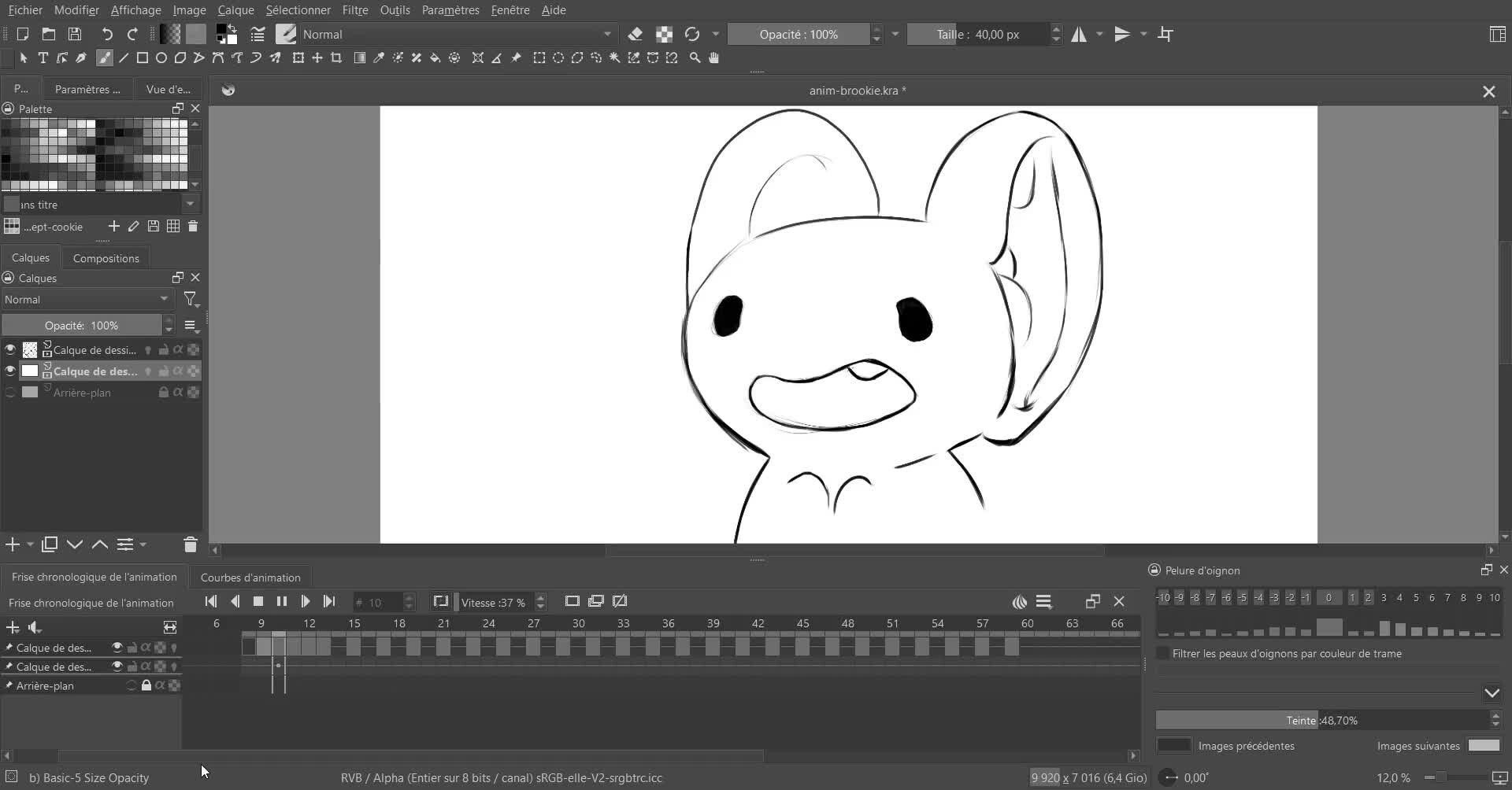 ArtStation - Brookie Animation (Krita)