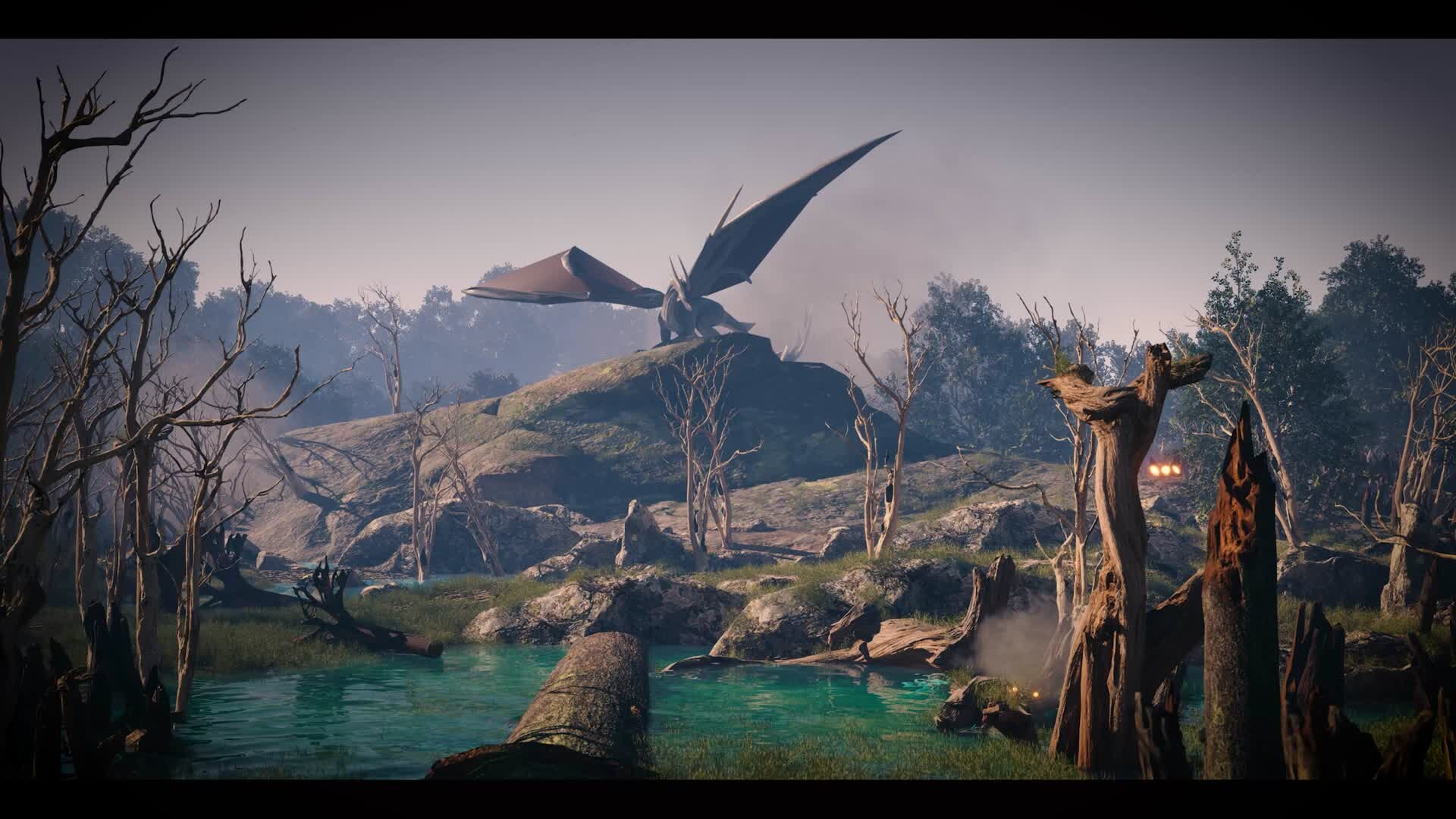 ArtStation - Destroyed forest by King Dragon