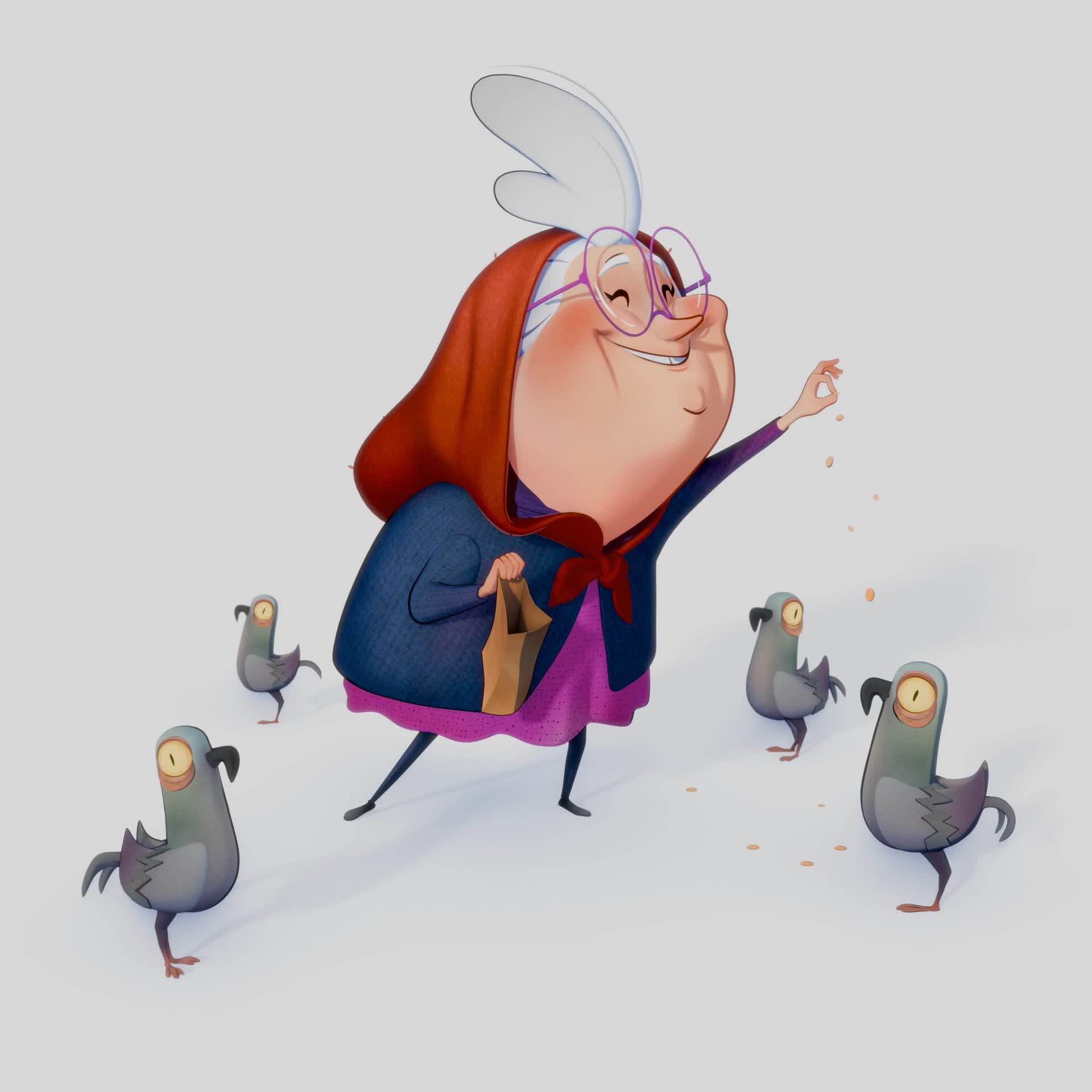 ArtStation - Bird lady