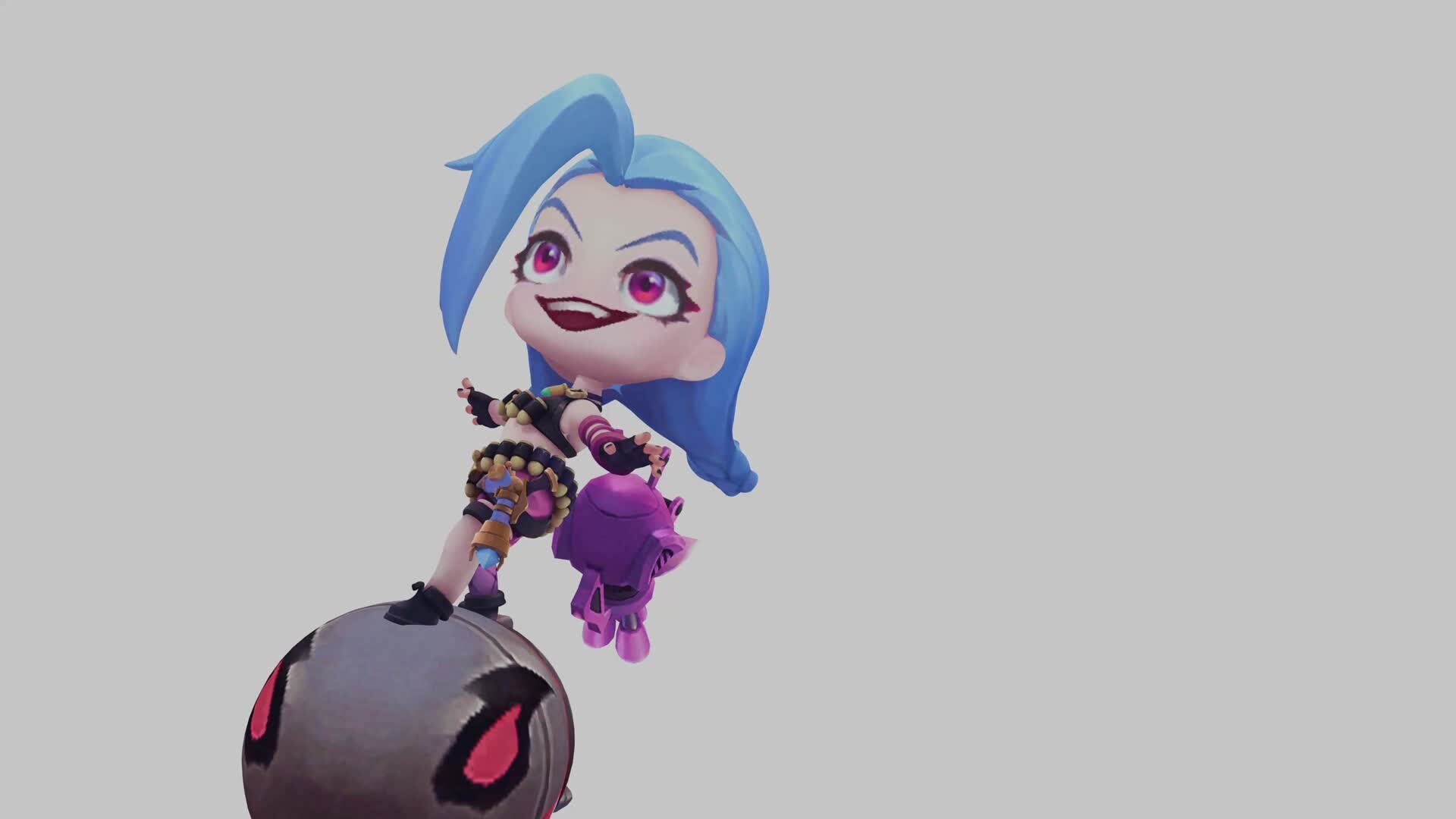 ArtStation - Jinx's normal walk around the city 😎