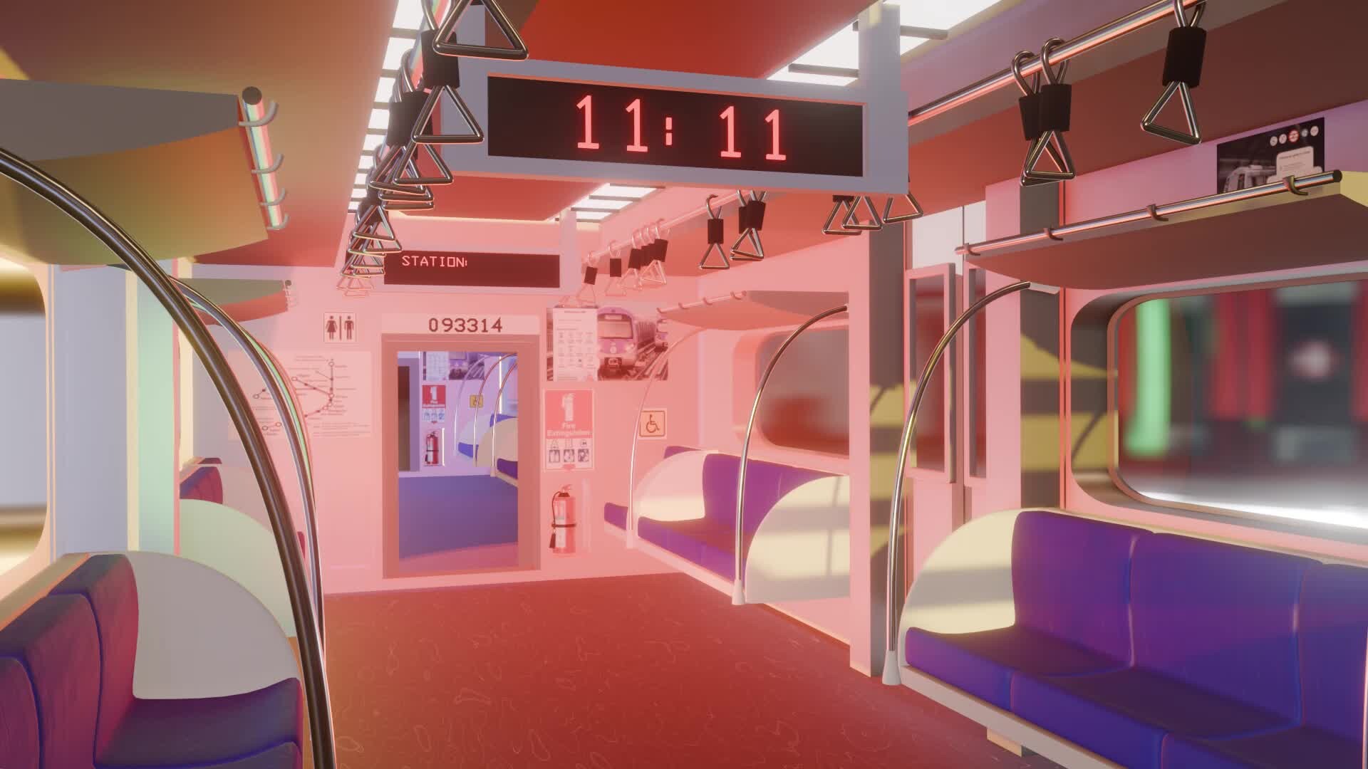 ArtStation - The Metro - stylized model