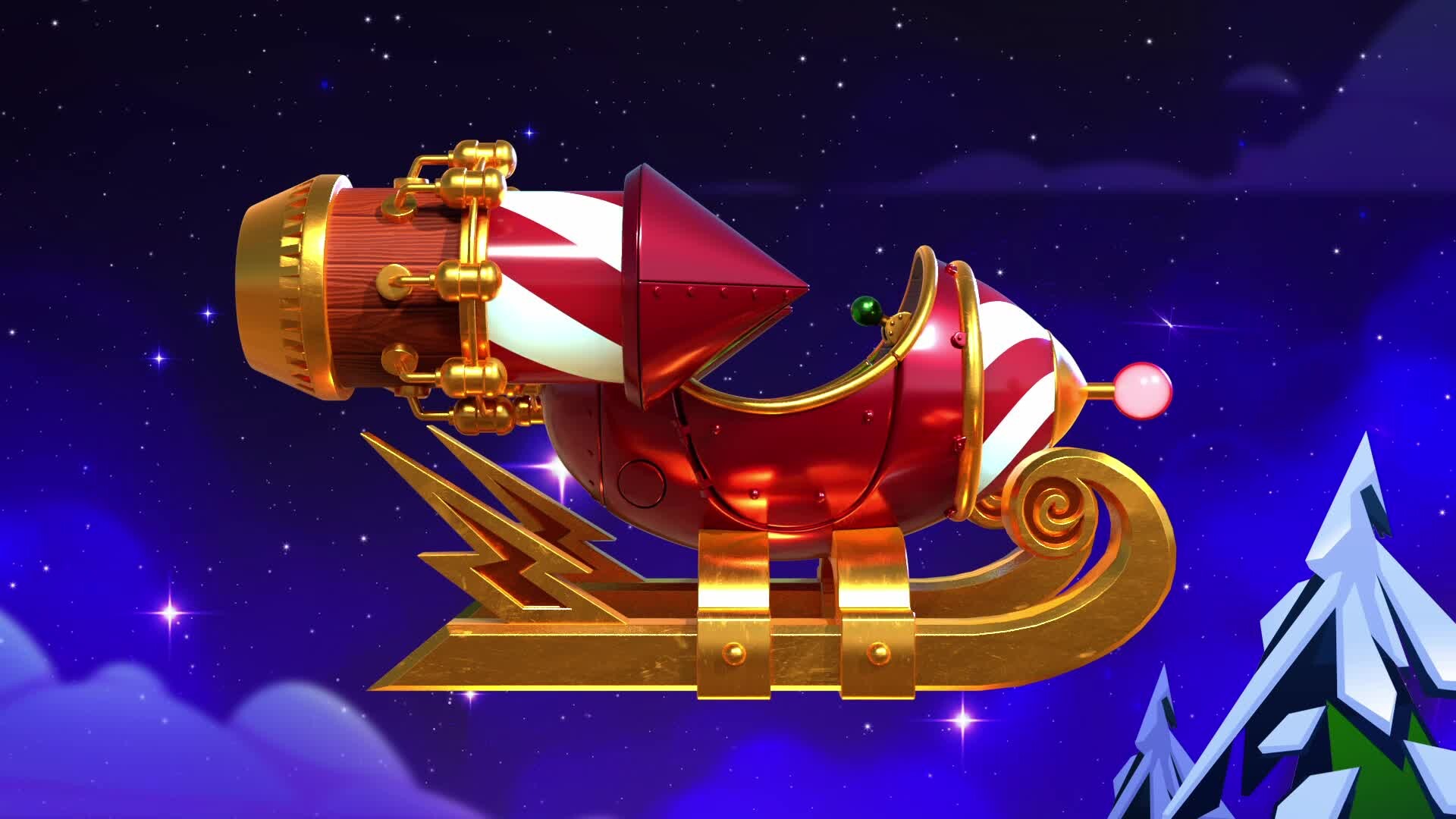 ArtStation - 2023 - Rocket Santa