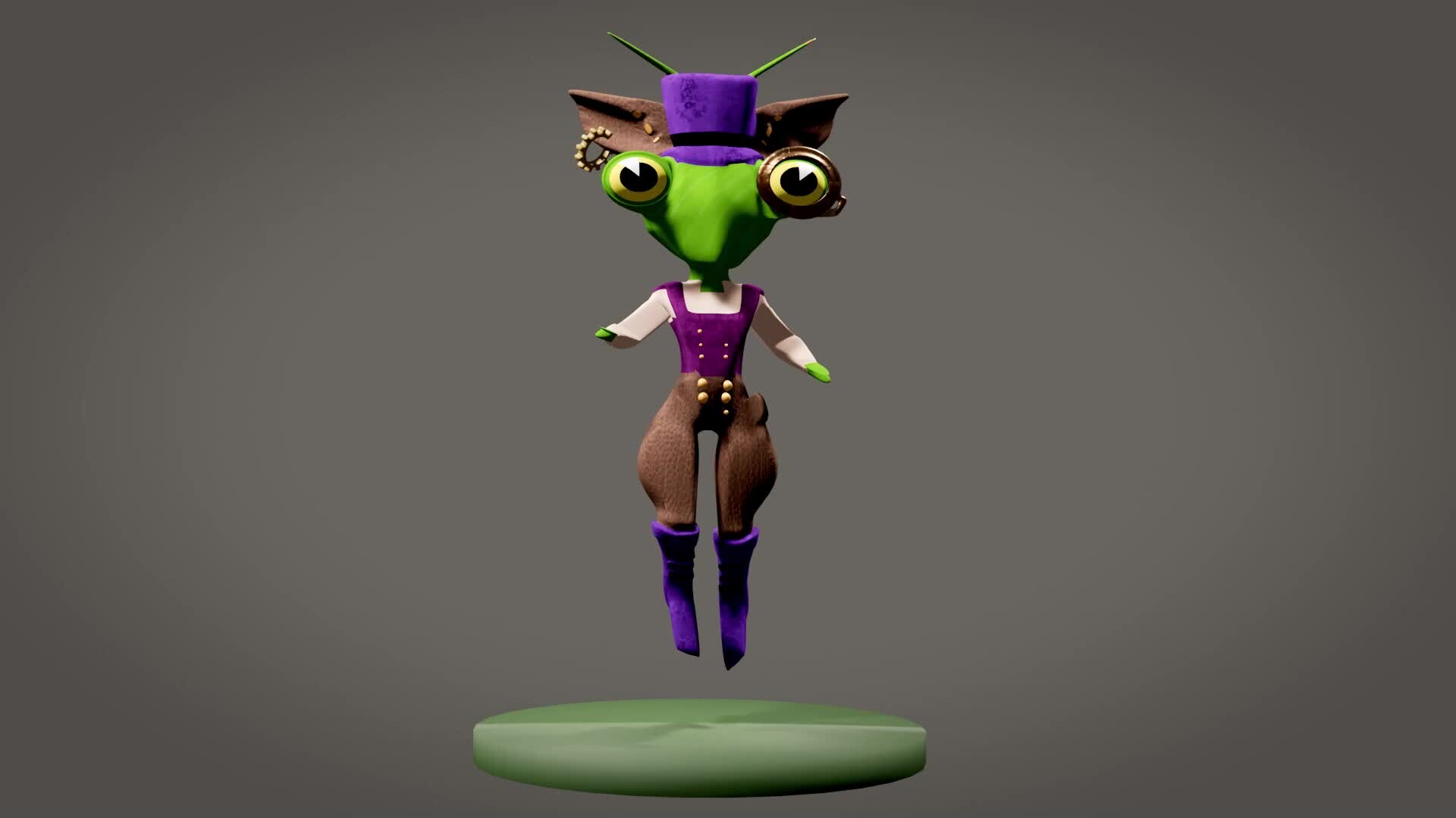 ArtStation - Creature toy - Character Concept and 3D Animation