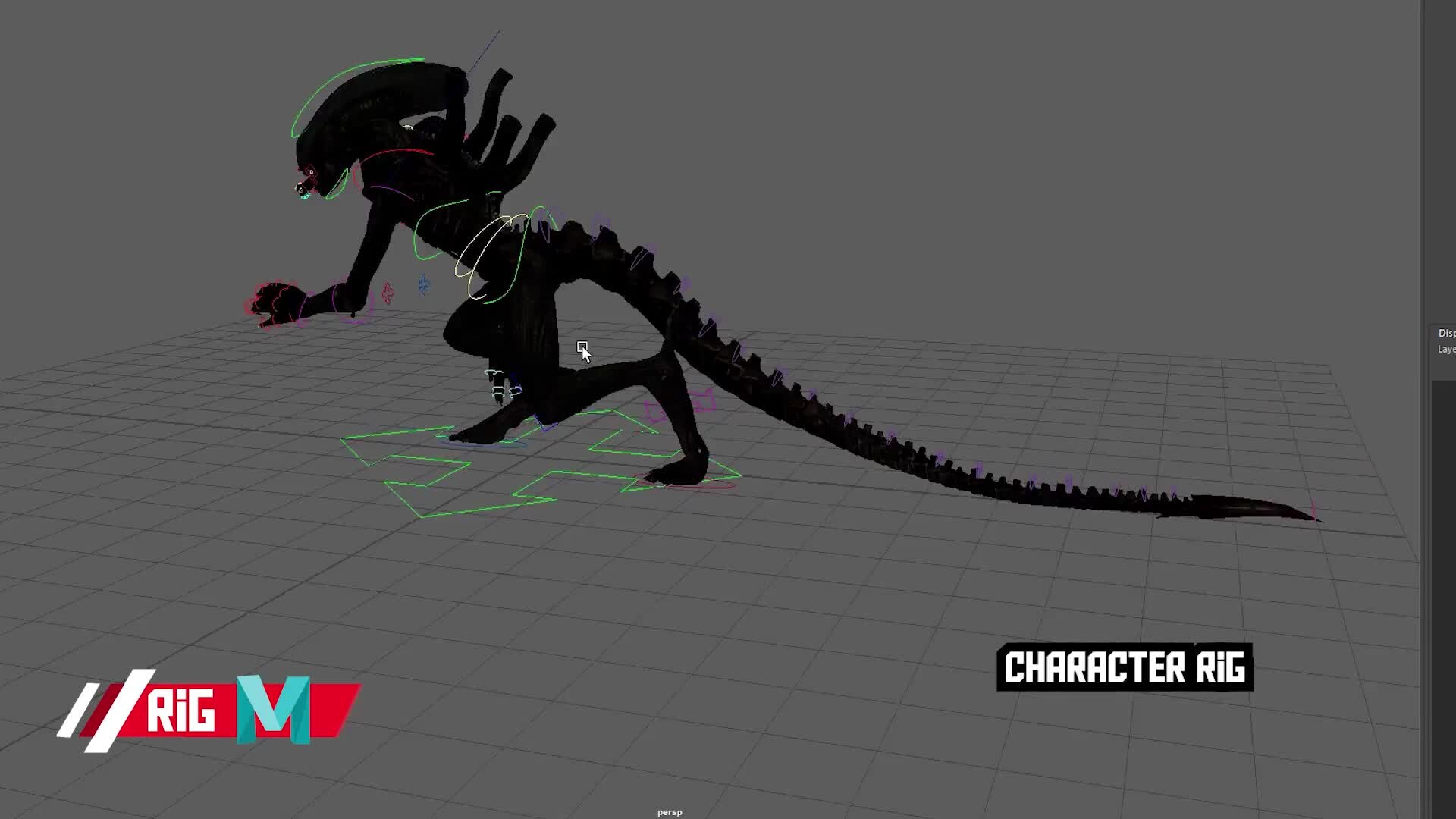 ArtStation - Alien Rigging