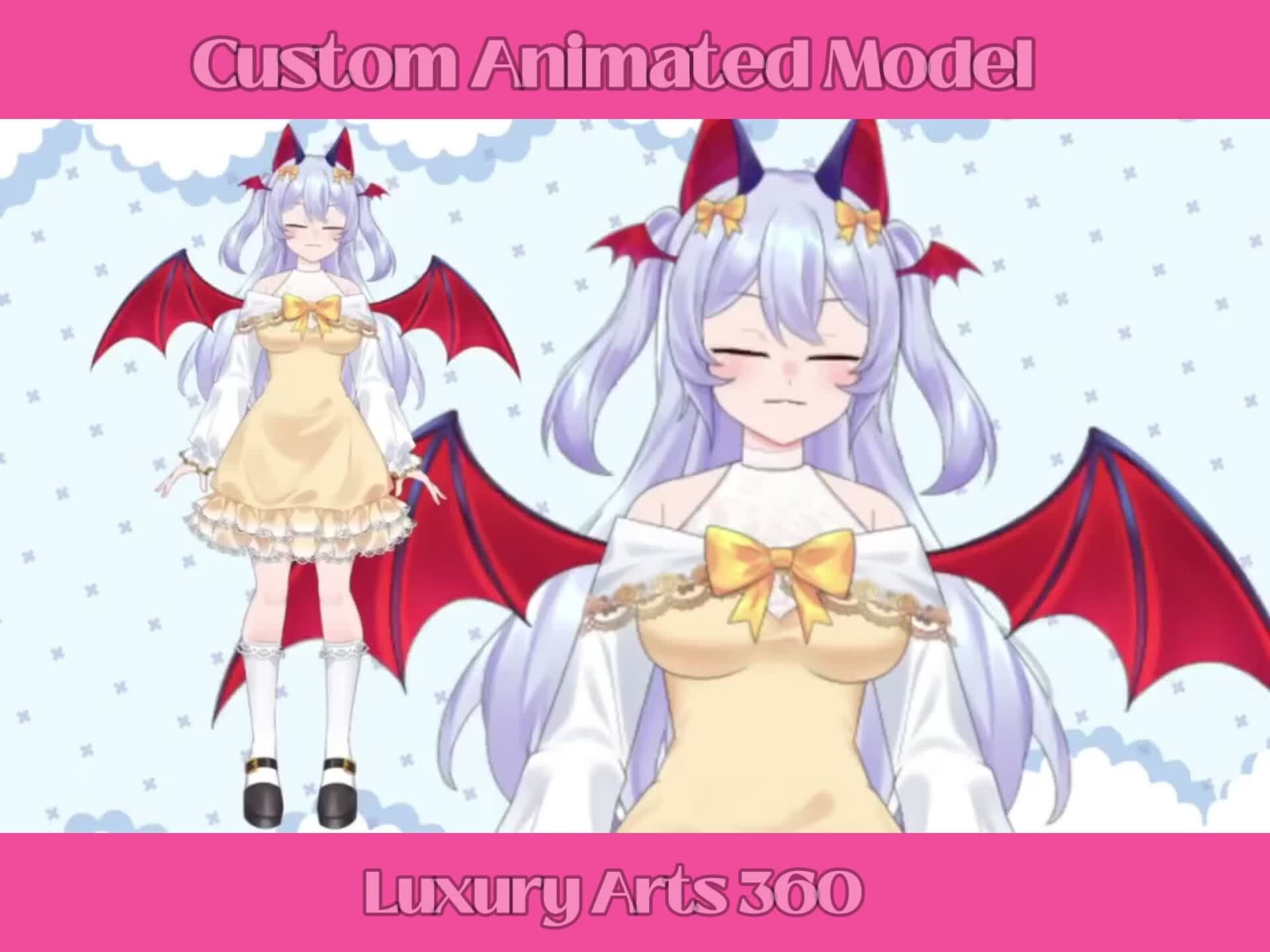 ArtStation - 3D Custom Vtuber Model