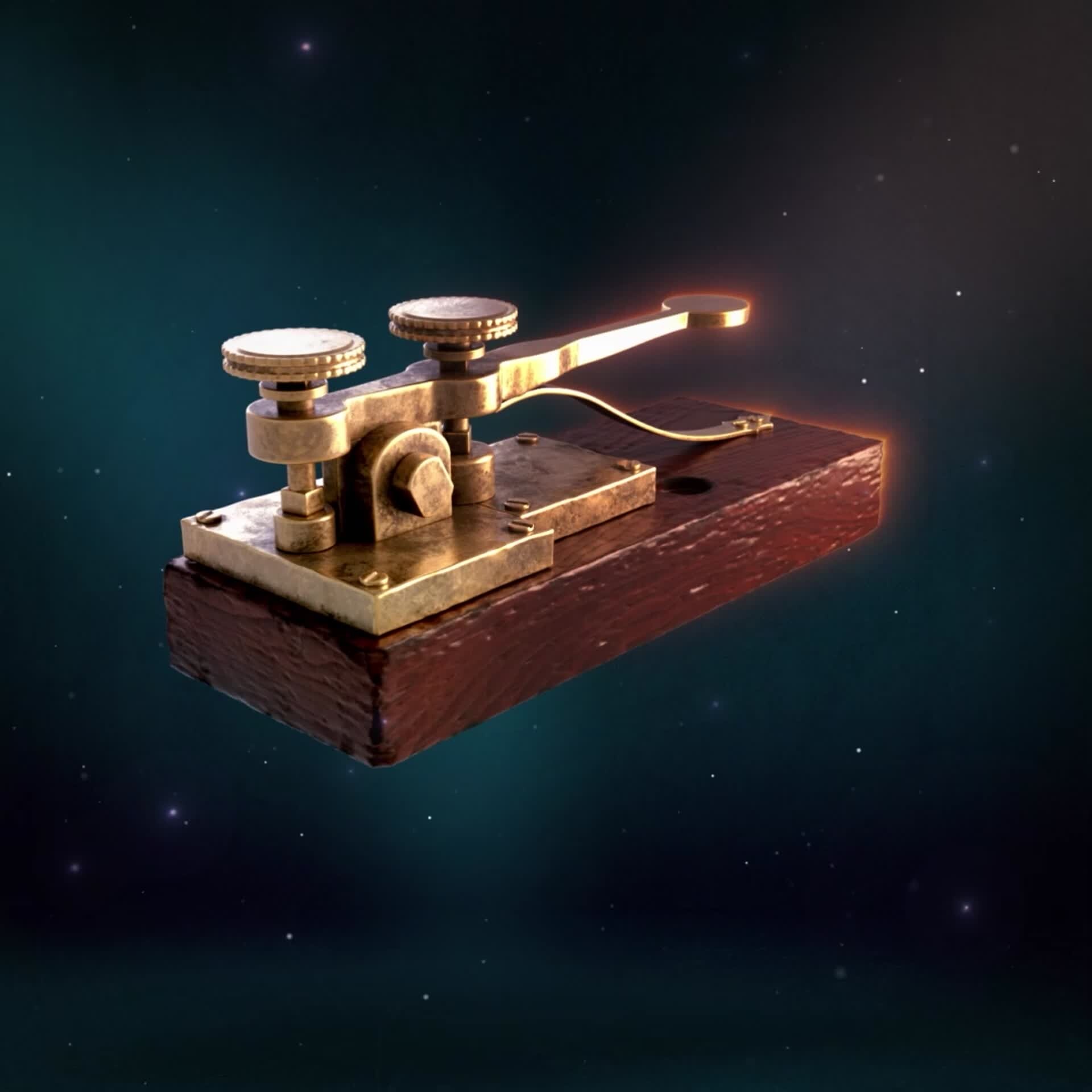 ArtStation - DomiNations Morse Telegraph Turntable