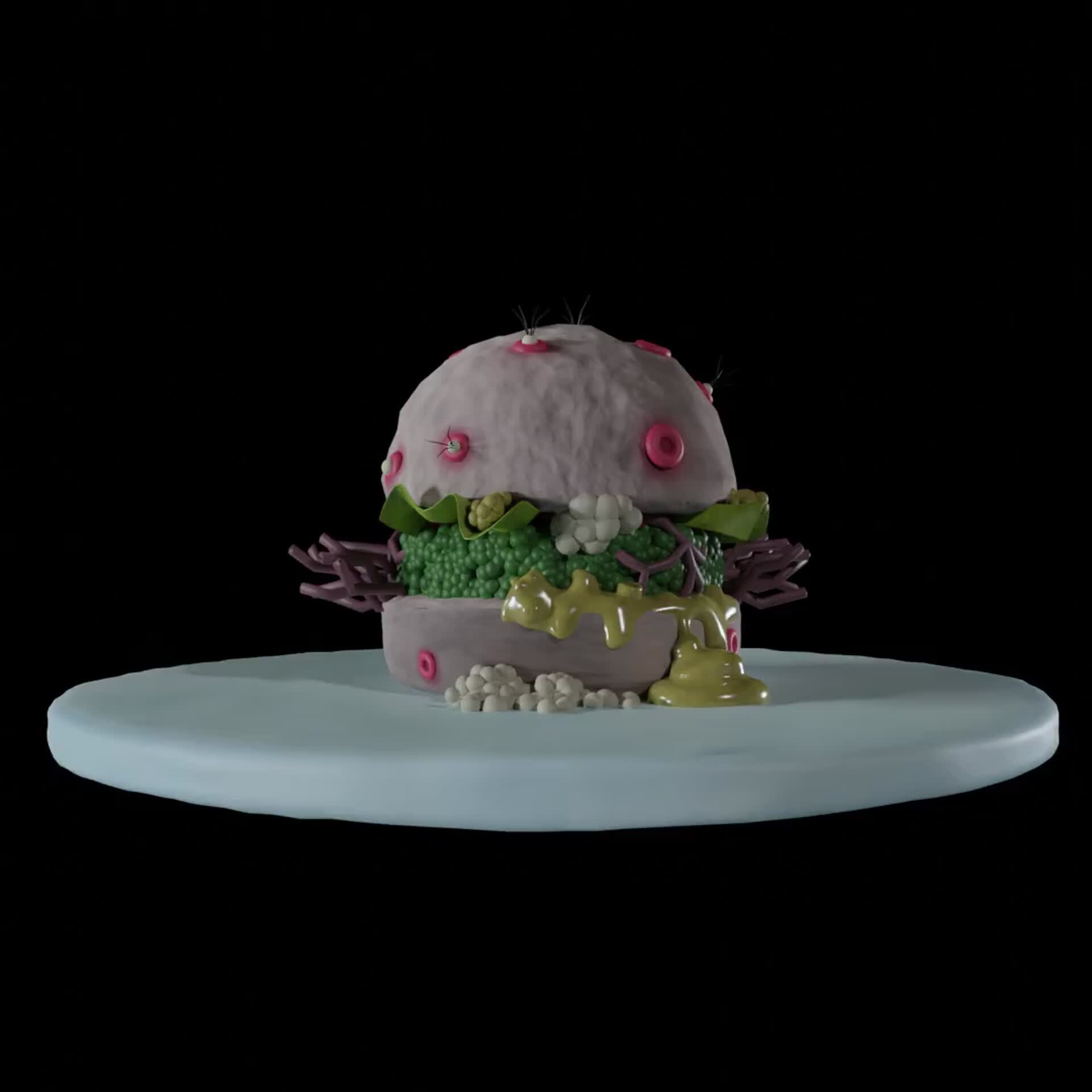 ArtStation - Nasty Patty 3D Model