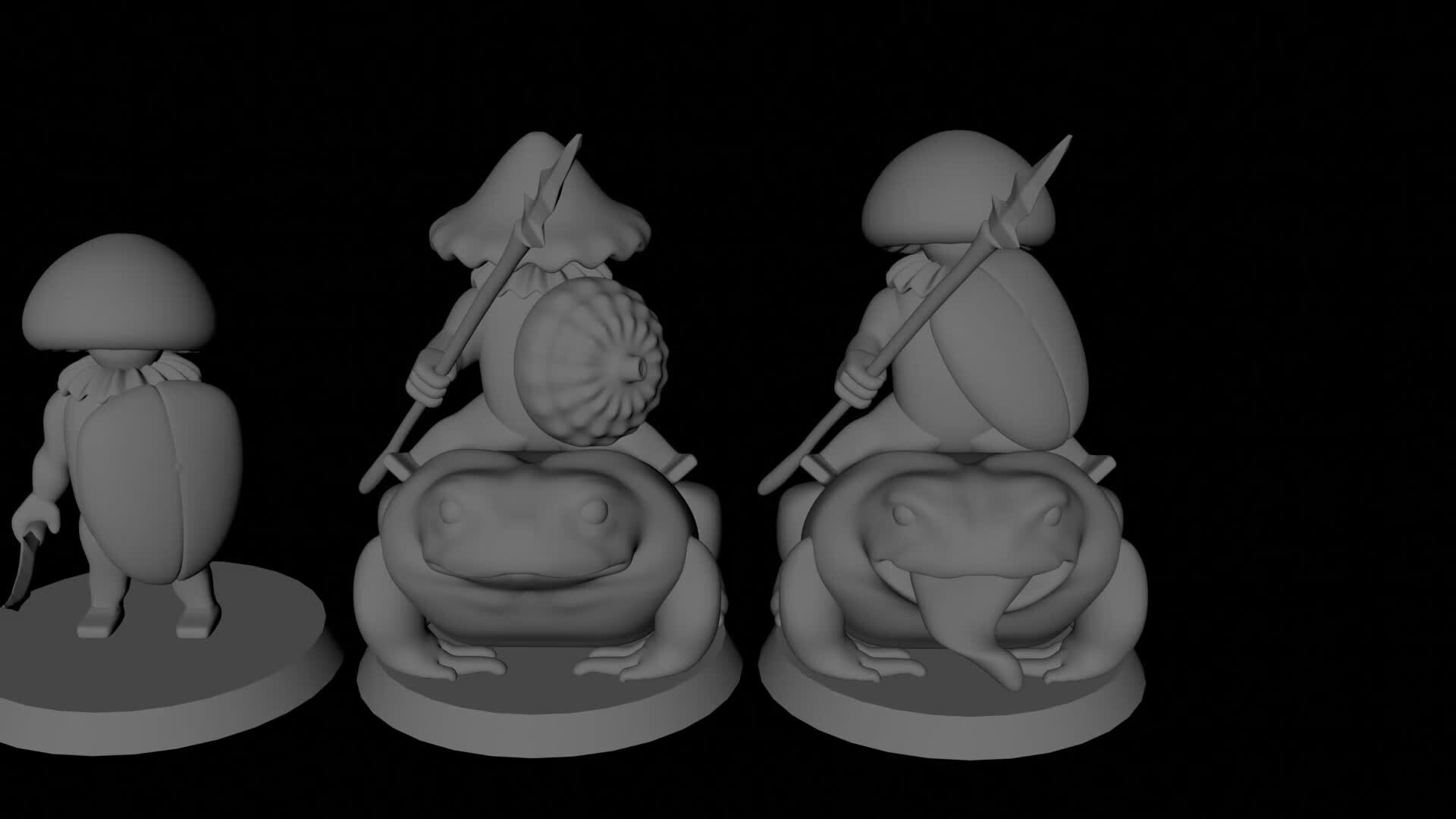ArtStation - Fantasy chess piece models