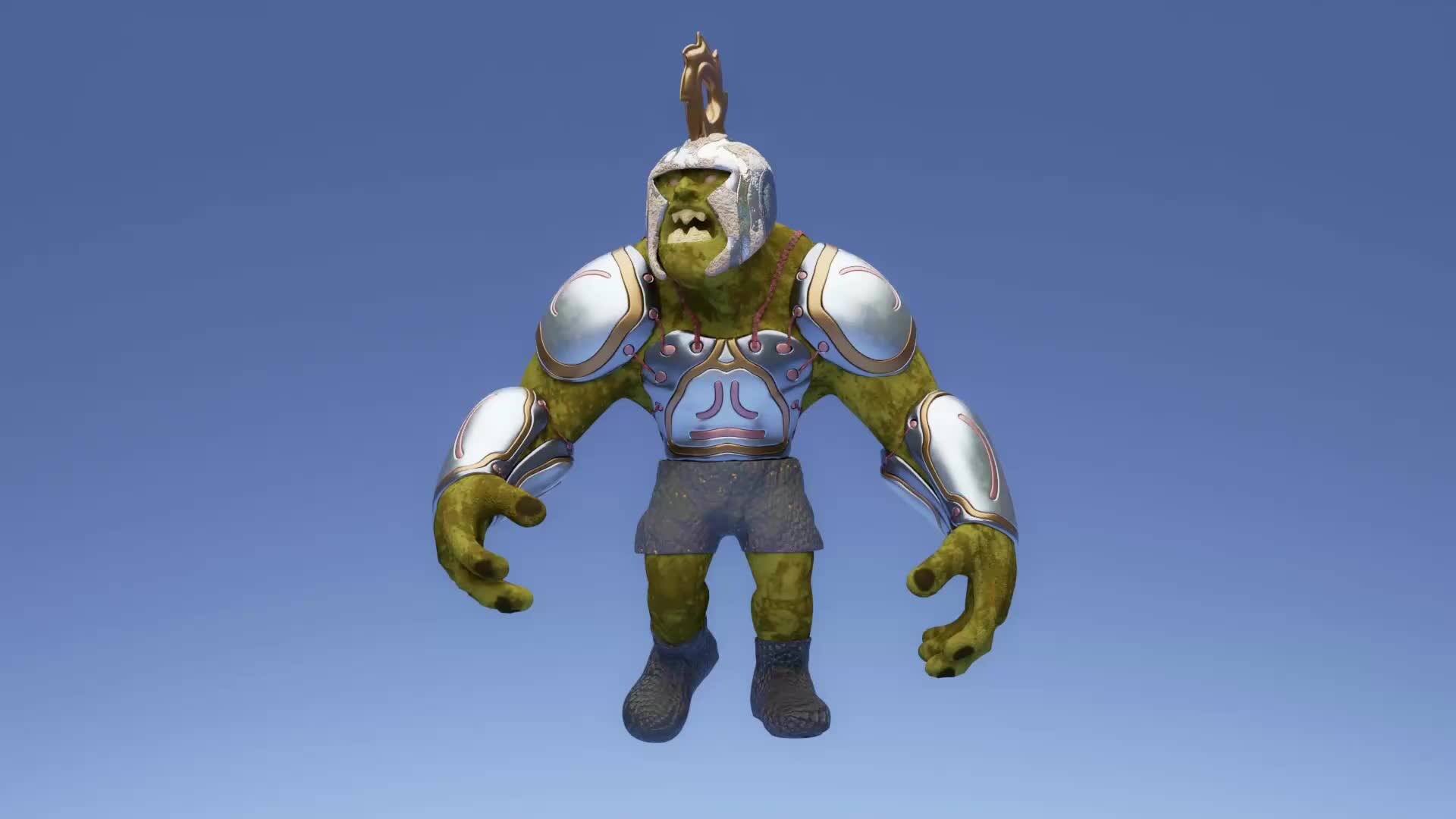 ArtStation - Warrior Orc Orginal Character