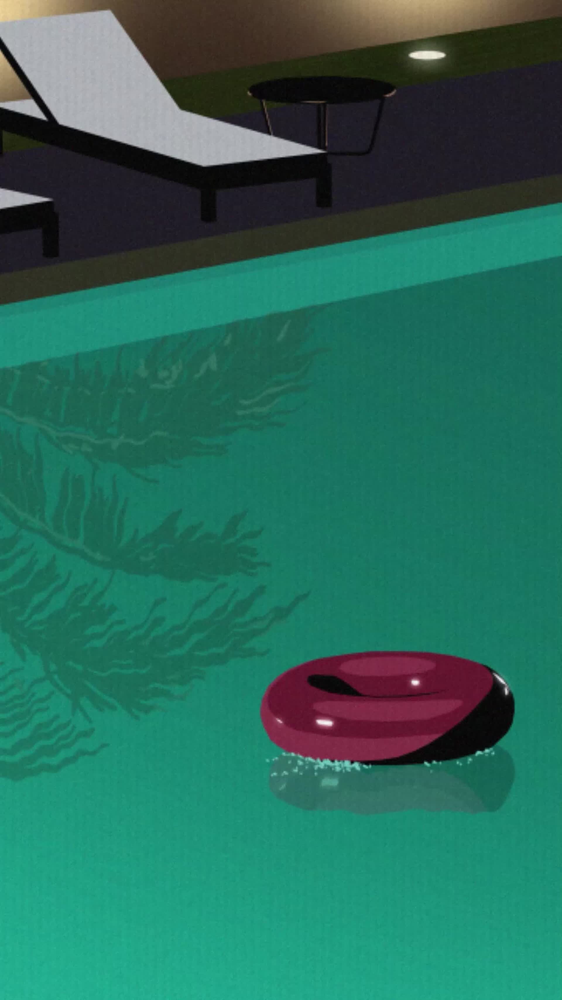 ArtStation - Summer Night Swim (animation)