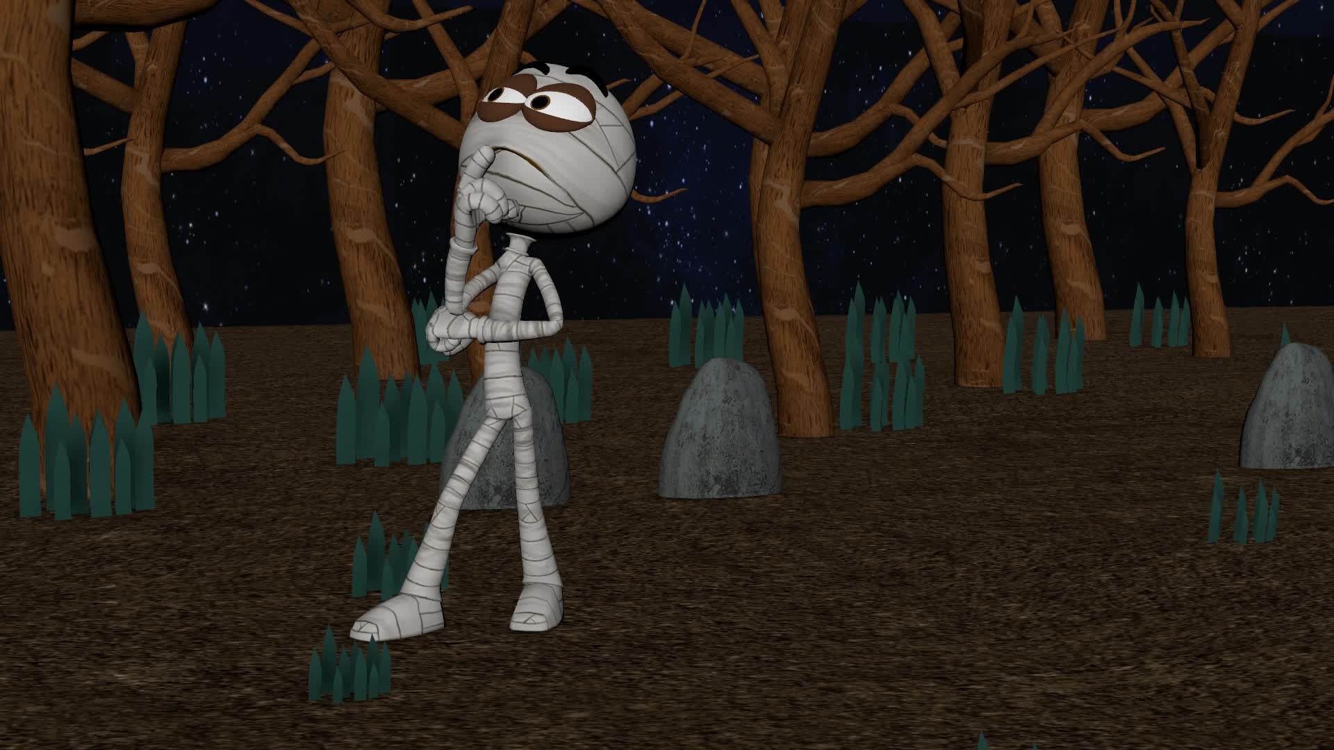 ArtStation - Thep Mummy Animation