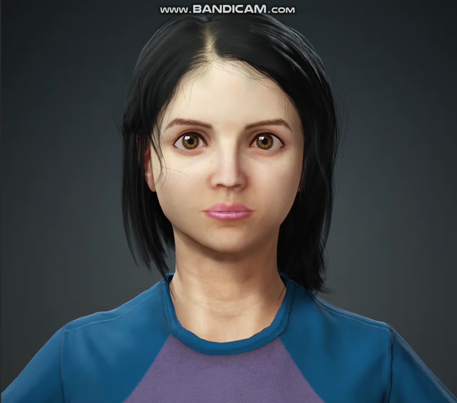 ArtStation - teen girl VR game character