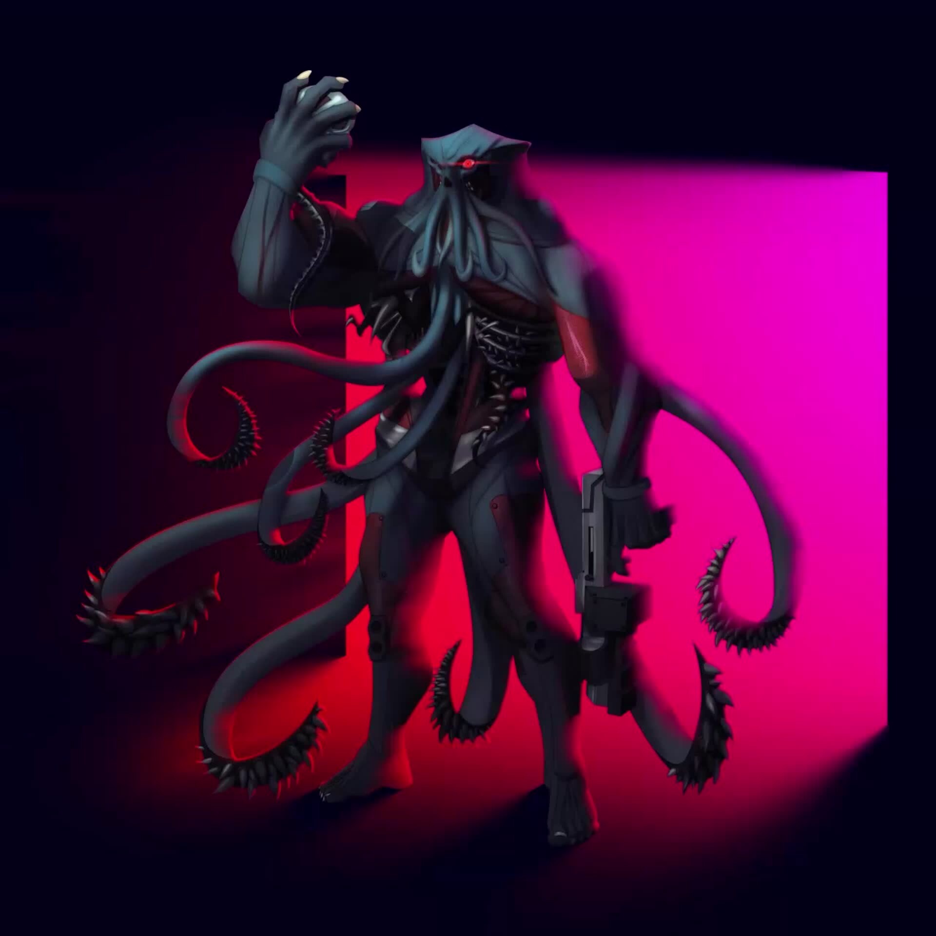 ArtStation - Cyber Monster