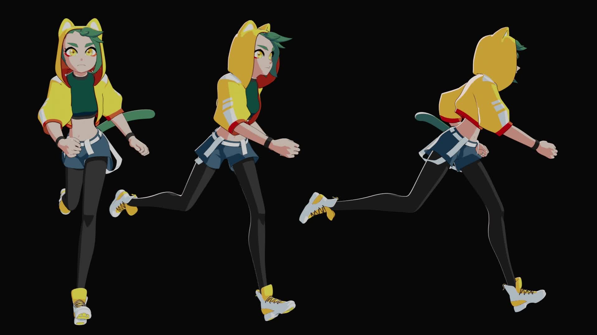 ArtStation - Run Cycle Study - Dillongoo Studios Analysis