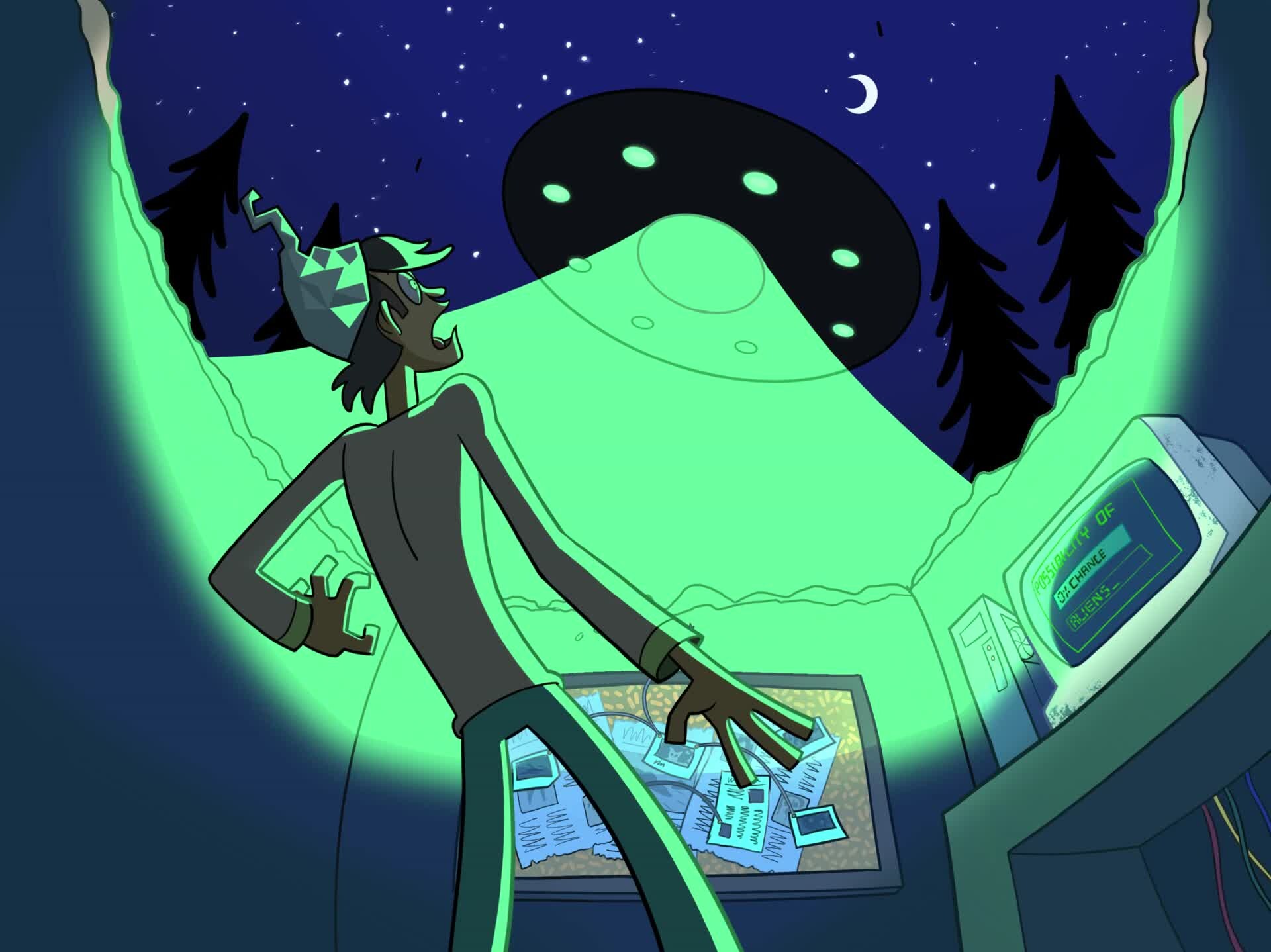 ArtStation - The UFO (Animated)