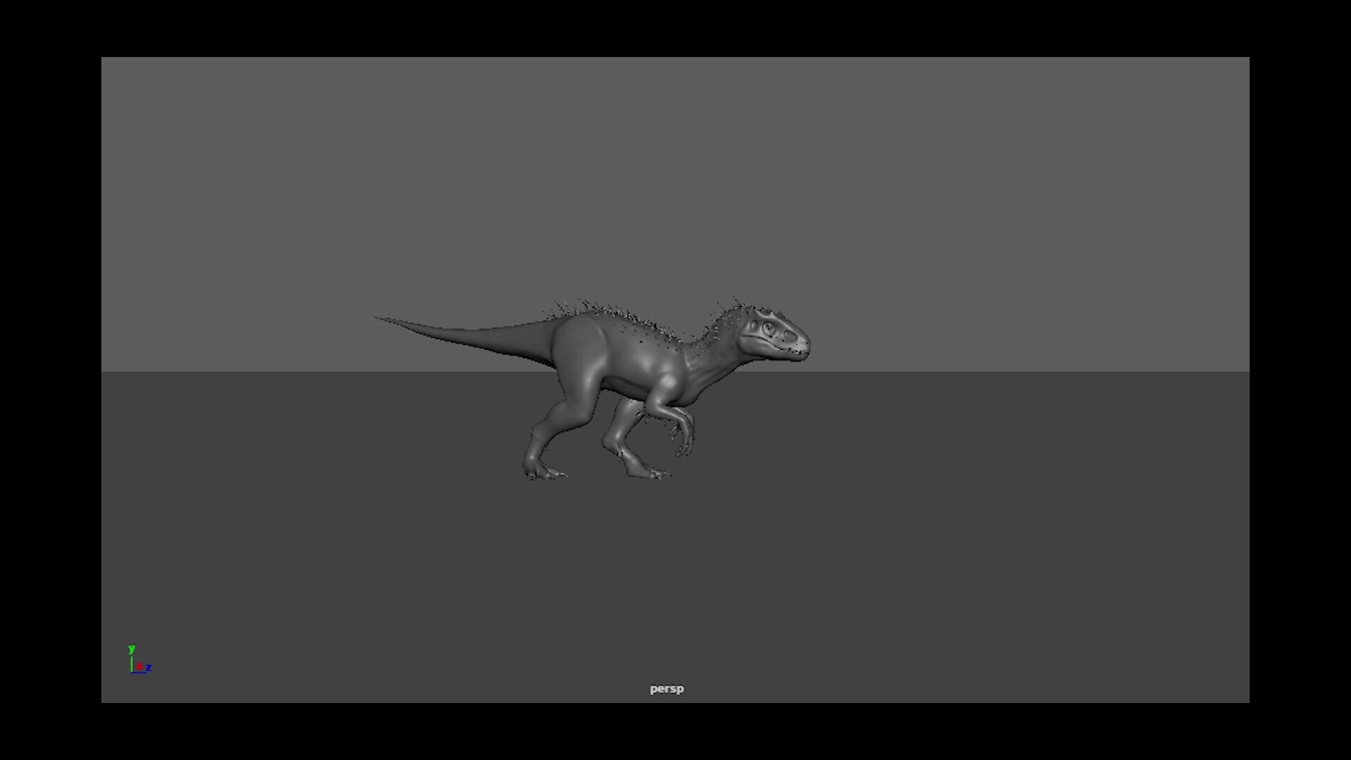 ArtStation - I-rex Simple walk animation