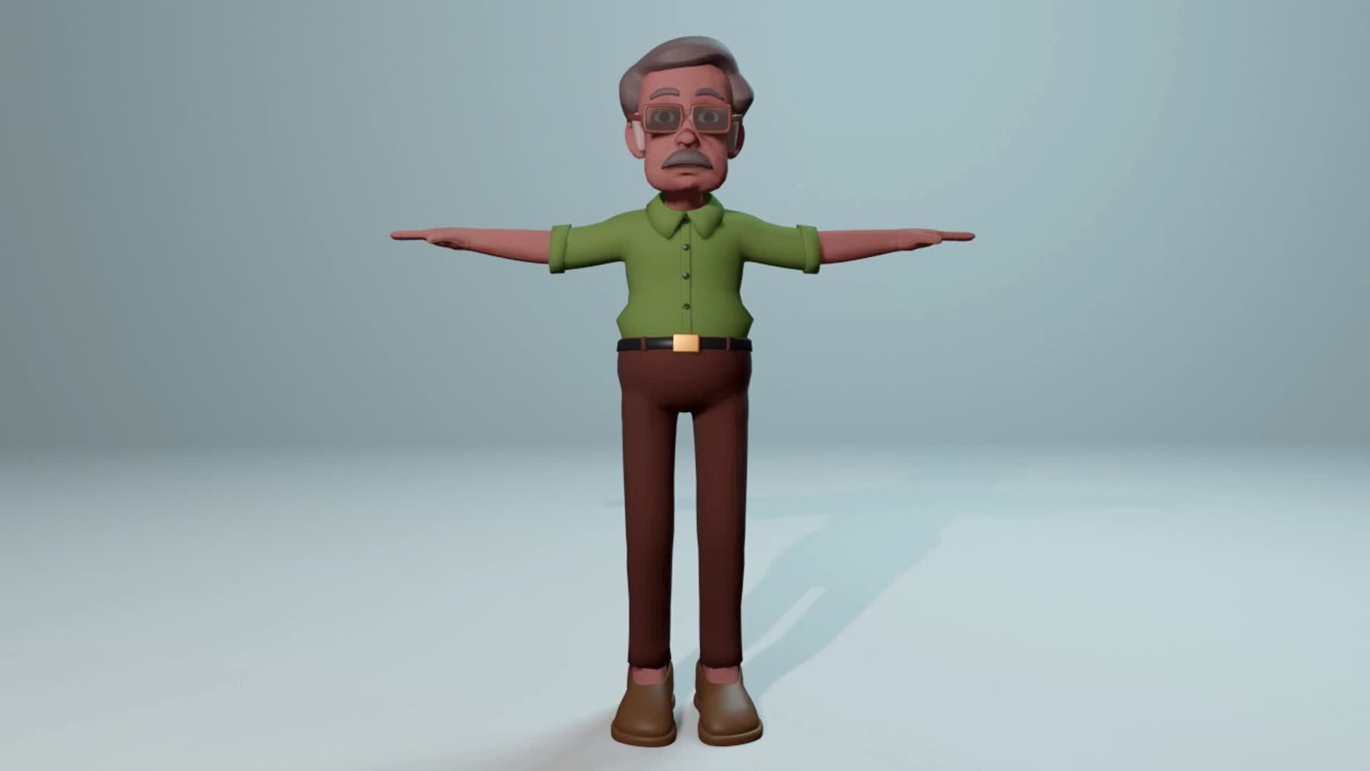ArtStation - Alfred Character Model