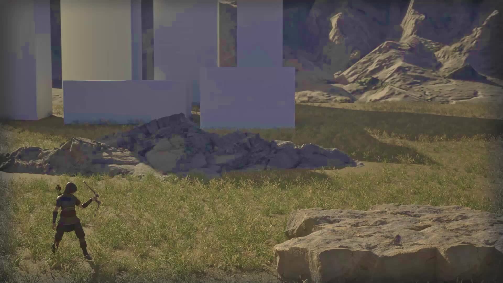 ArtStation - Bow Attack - AoE Arrows