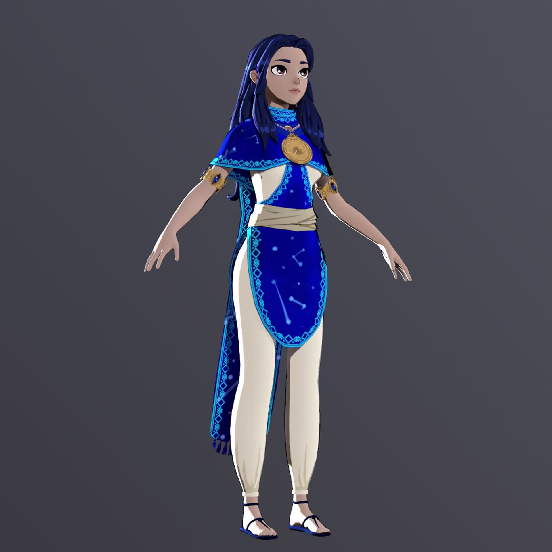 ArtStation - Layla - First 3D Models