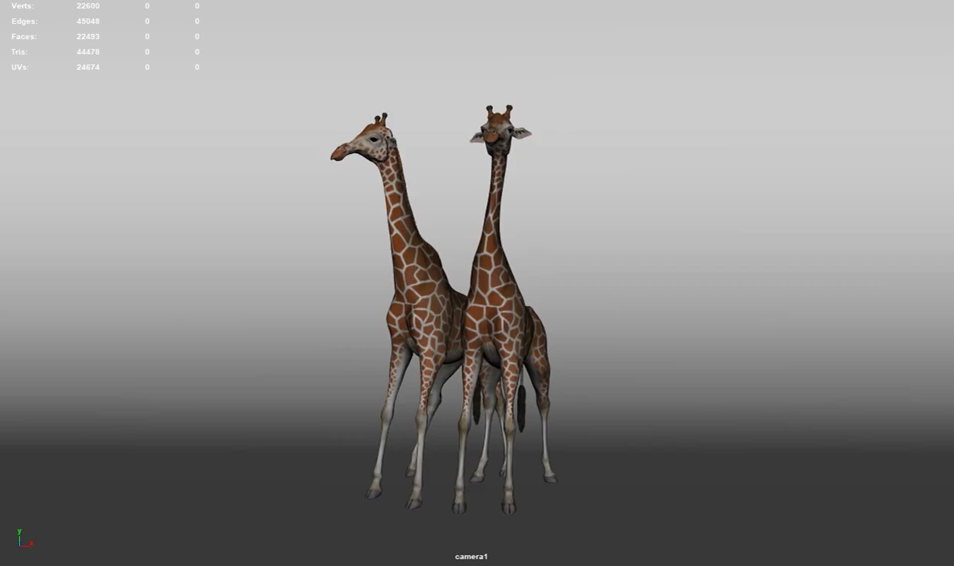 ArtStation - Giraffe Fight