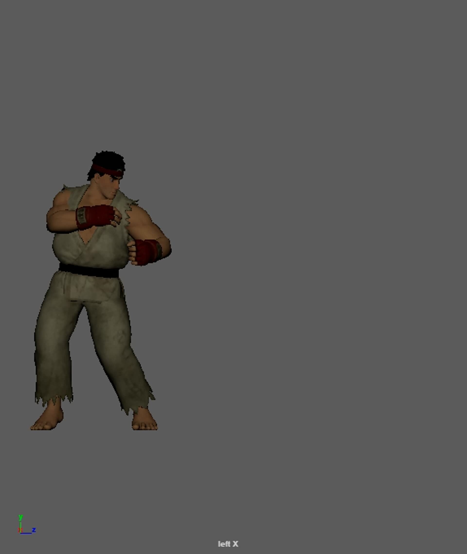 ArtStation - Ryu Moveset Study