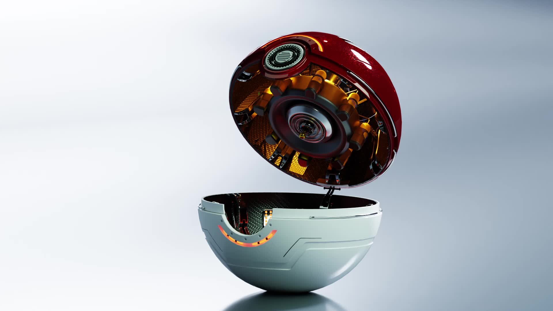 ArtStation - Upgraded my Pokemon Ball