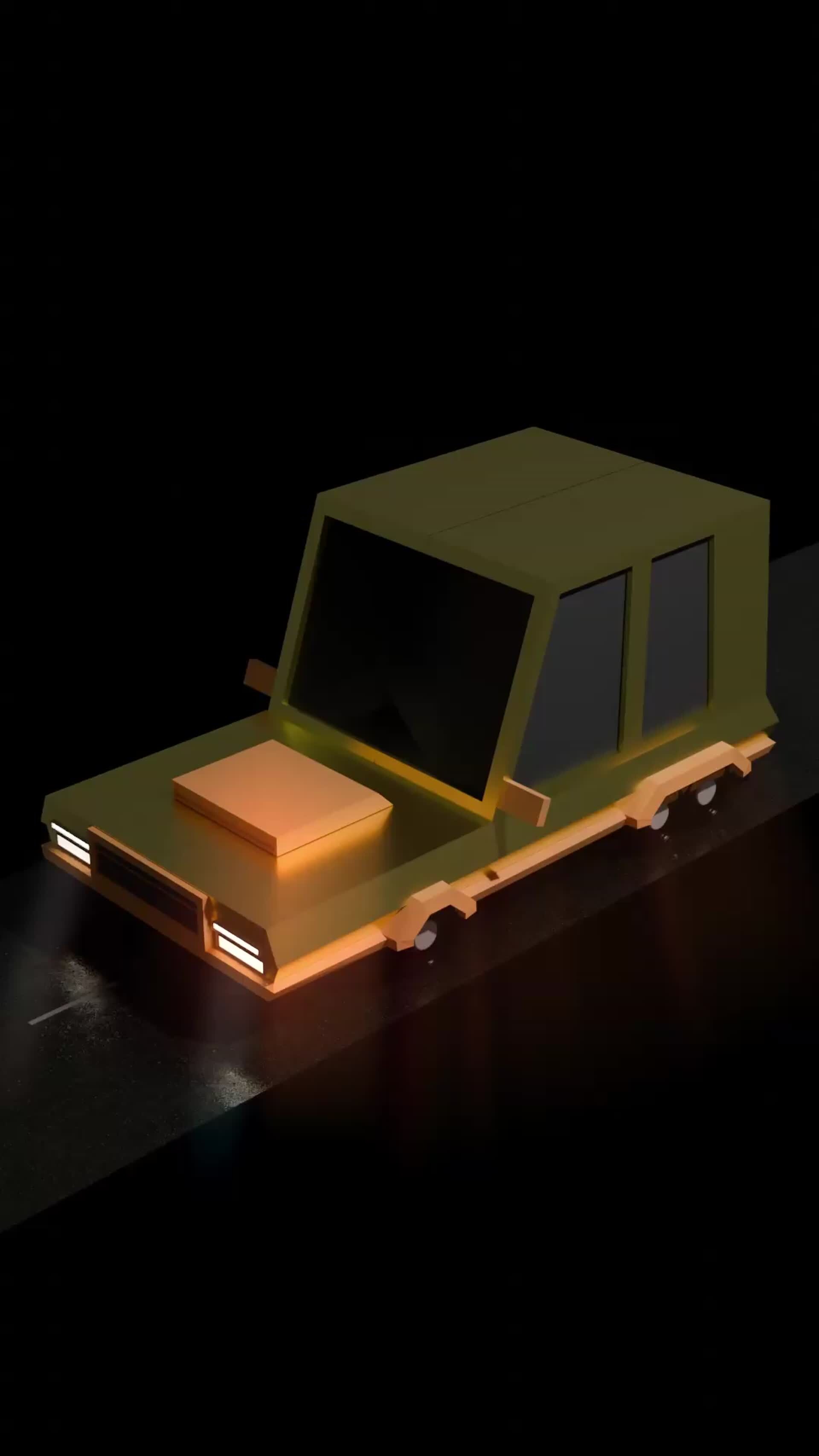 ArtStation - A simple car.