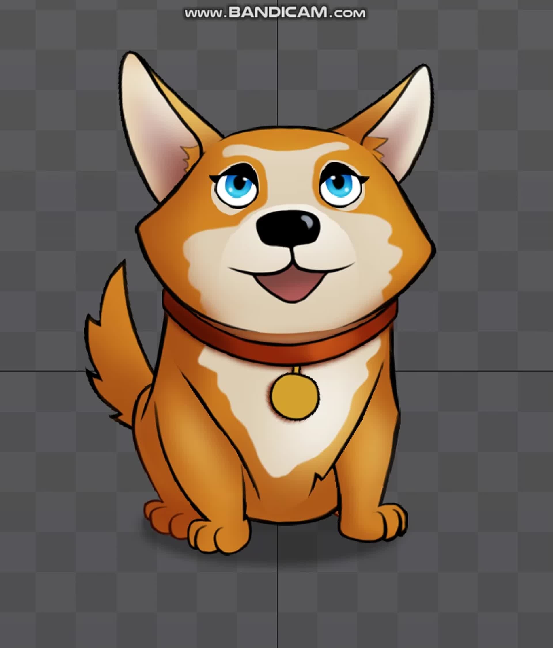 ArtStation - Corgi animation for game