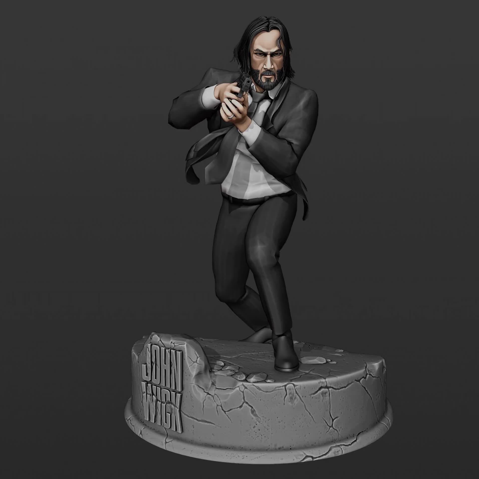 ArtStation - John Wick (WIP)