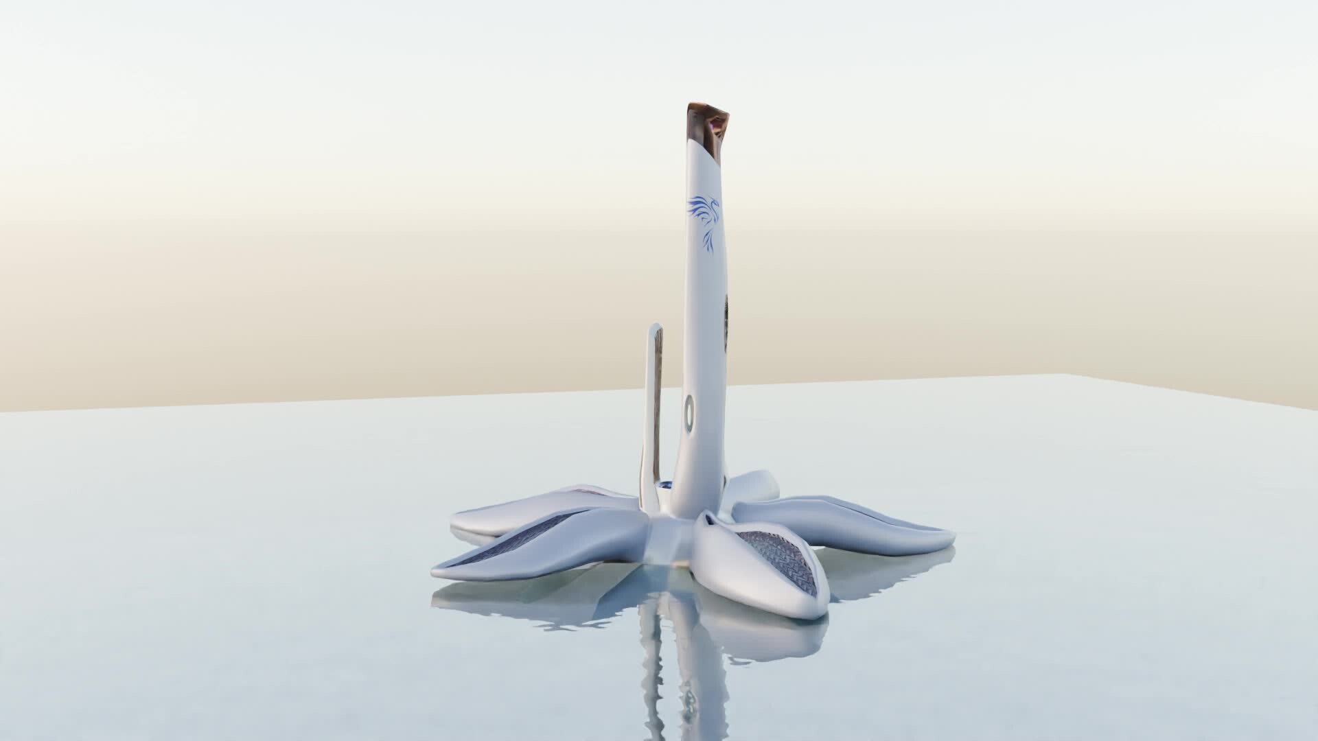 ArtStation - Sci-fi Flower building