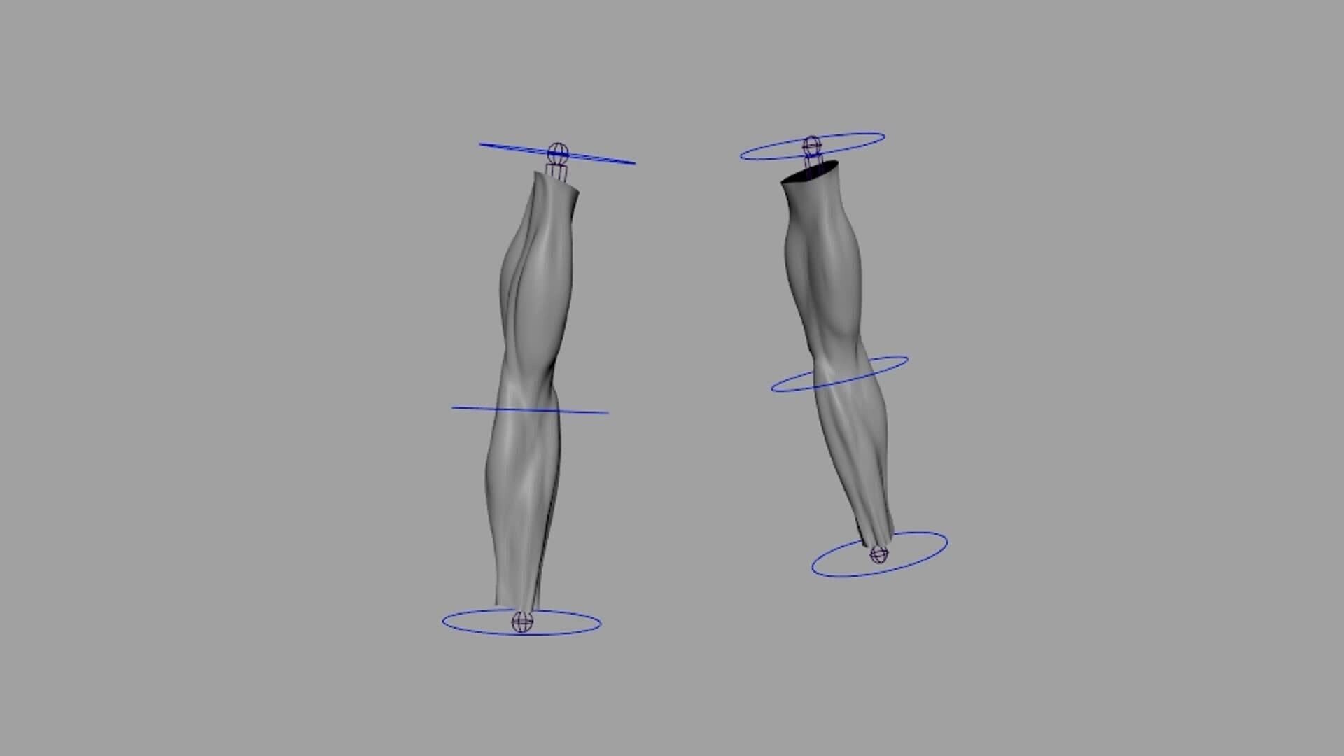ArtStation - Muscle Rig - Maya