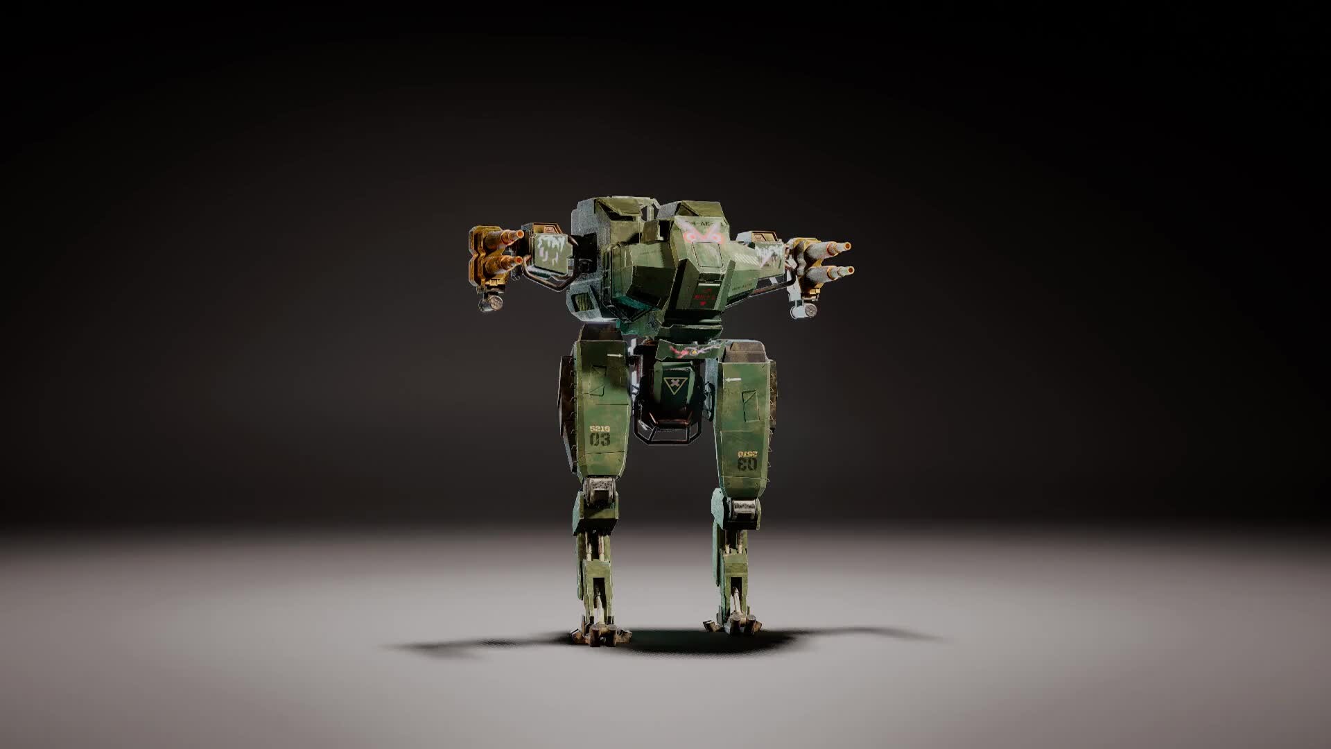 ArtStation - Heavy Mech