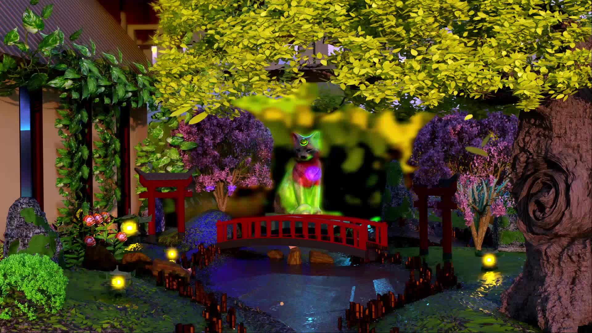 Aaron Mathew - Japanese Backyard